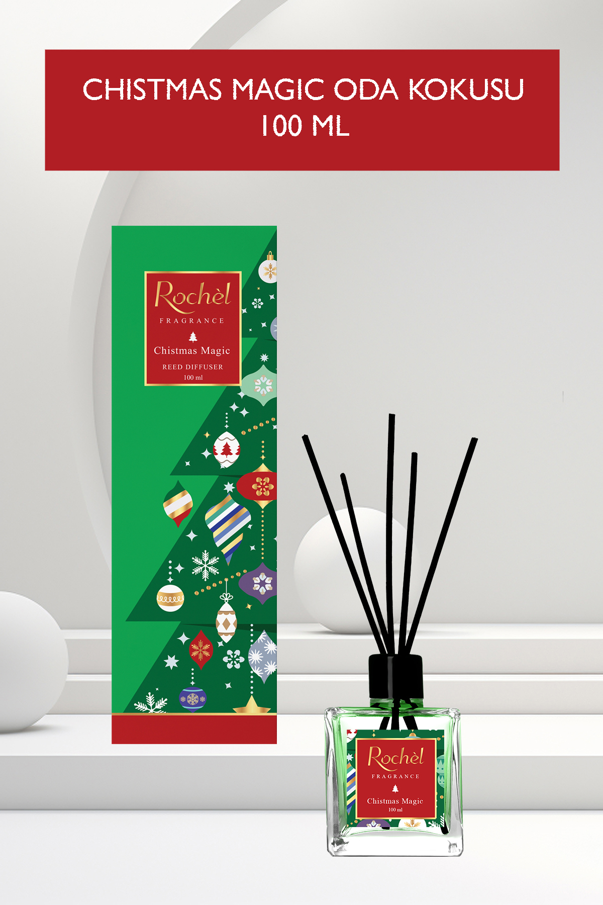 Rochel CHRISTMAS MAGIC YILBAŞINA ÖZEL ODA KOKUSU 100ML - Fiyatı, Yorumları