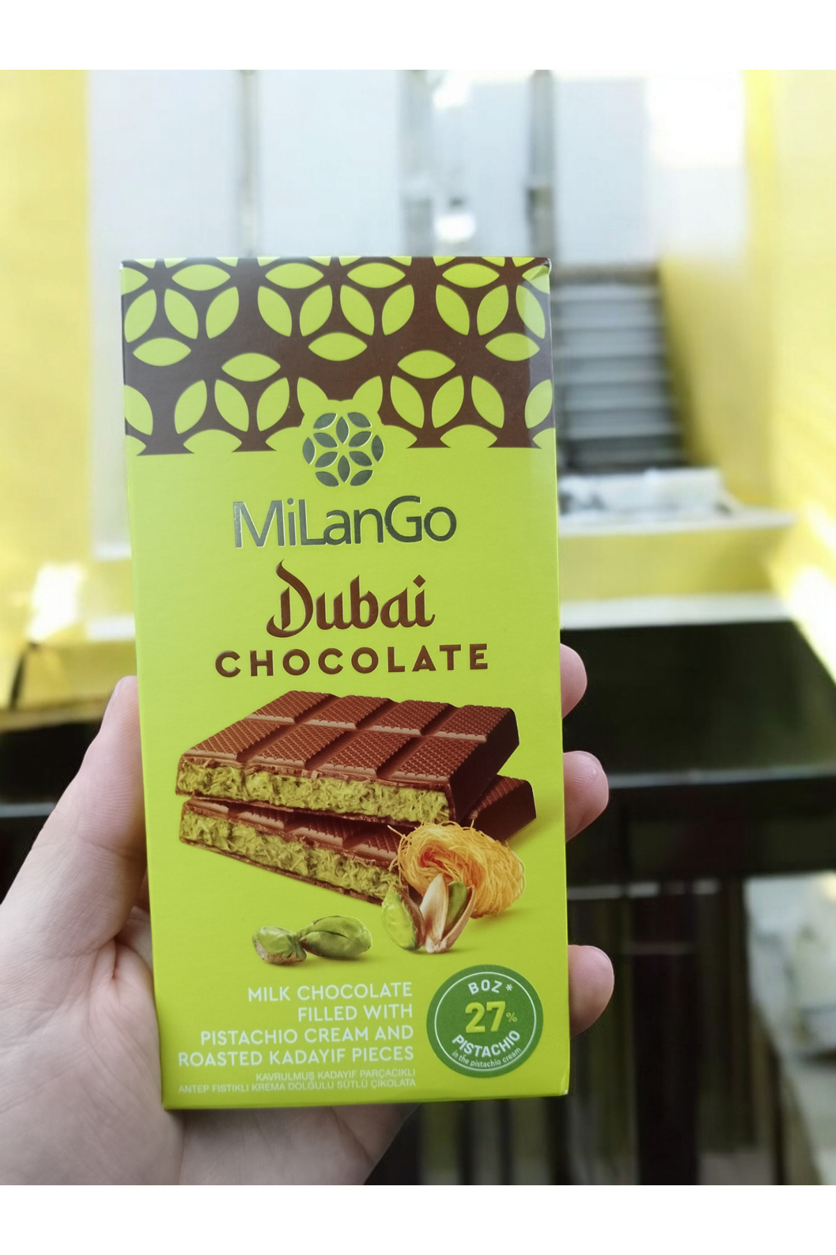 Milango Enfes Dubai Çikolatası 122 Gr - Fiyatı, Yorumları