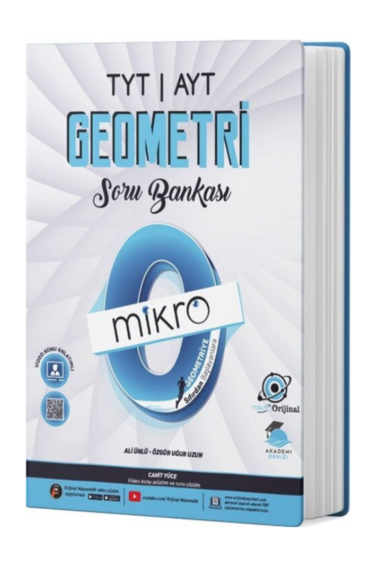 Orijinal Yayınları Akademi Denizi TYT AYT Geometri Mikro Soru Bankası (Geometriye Sıfırdan ...