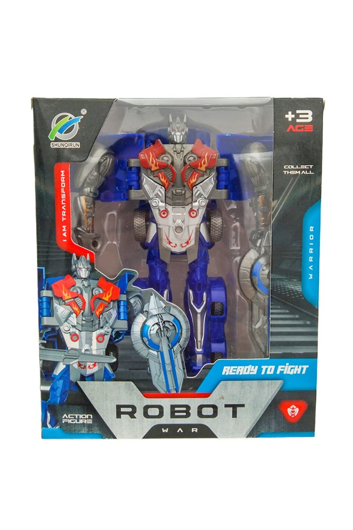 mavi su dünyası Kutulu Mavi Renkli Robot - Mavi Su Dünyası - Fiyatı ...