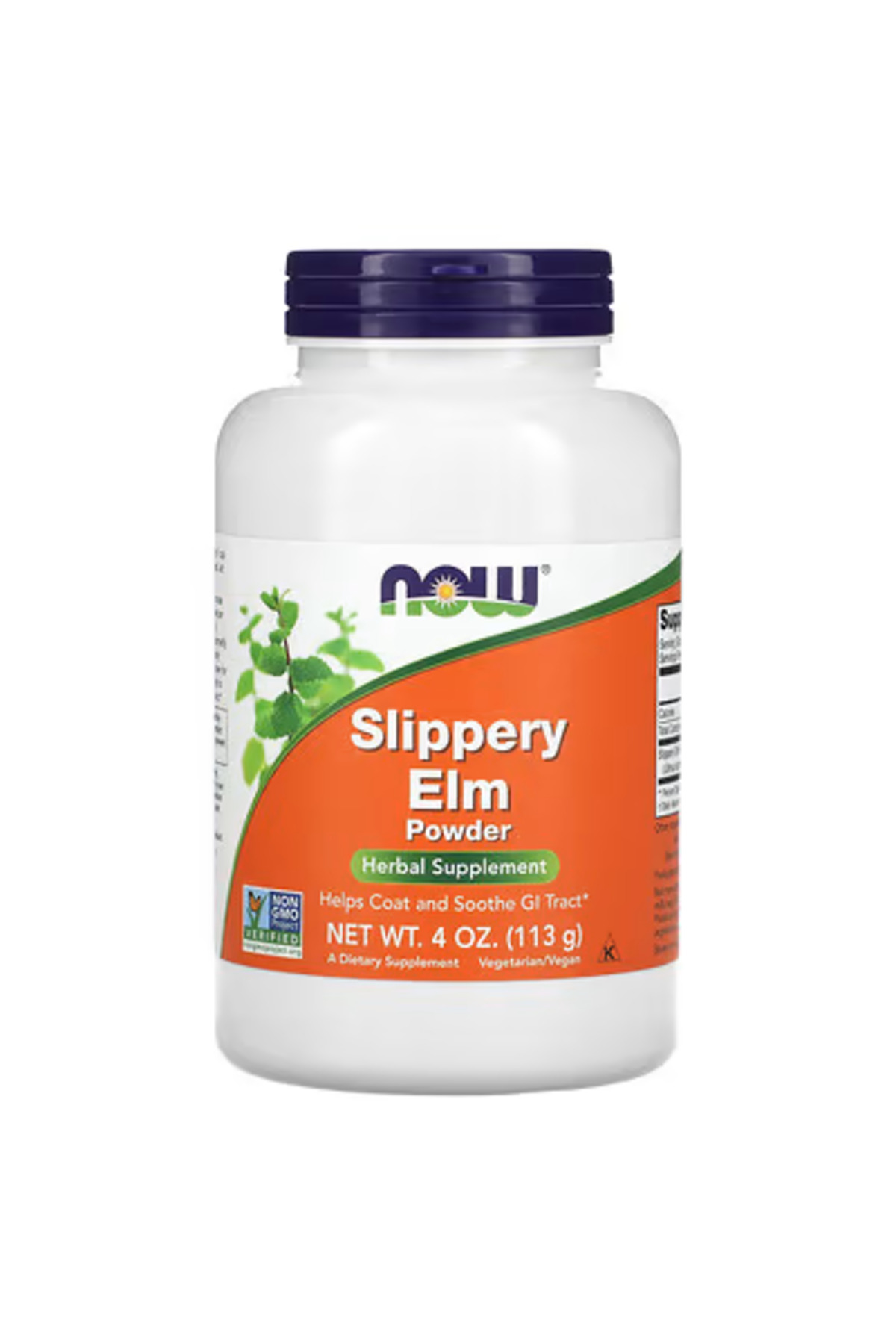 Now Foods Slippery Elm Powder 4 oz (113 g)- Trendyol