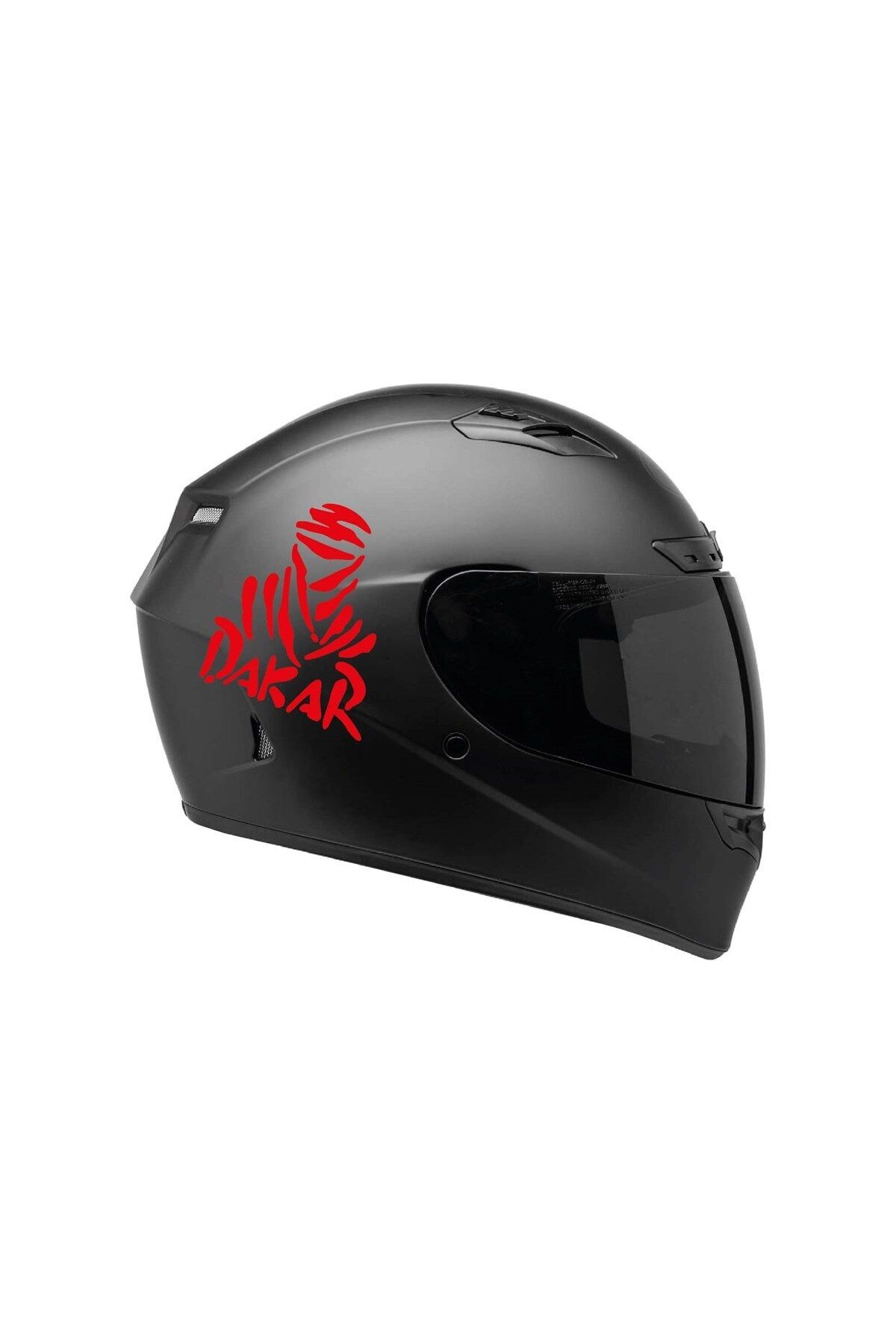 TeOraStore Single Color Dakar Helmet Stickers Helmet Sticker Label ...