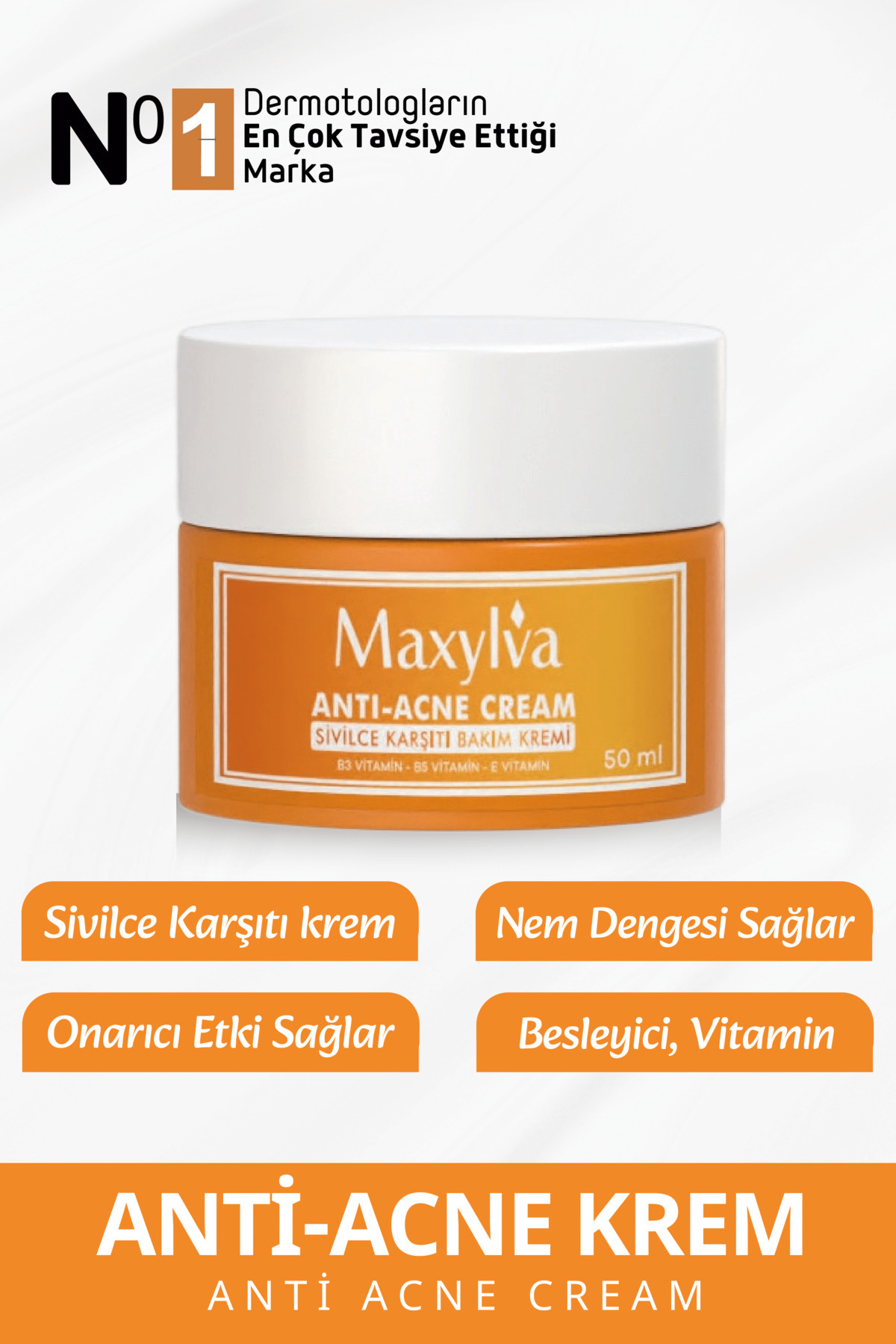 Maxylva Cilt Aydınlatıcı & Ve Siyah Nokta Karşıtı Krem 50ml Fiyatı ...