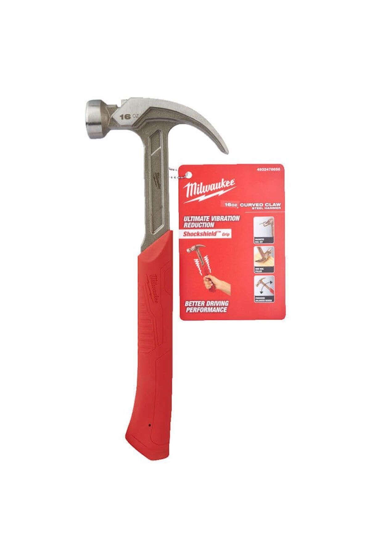 Milwaukee Kavisli Çekiç 450GR 4932478655 - Fiyatı, Yorumları