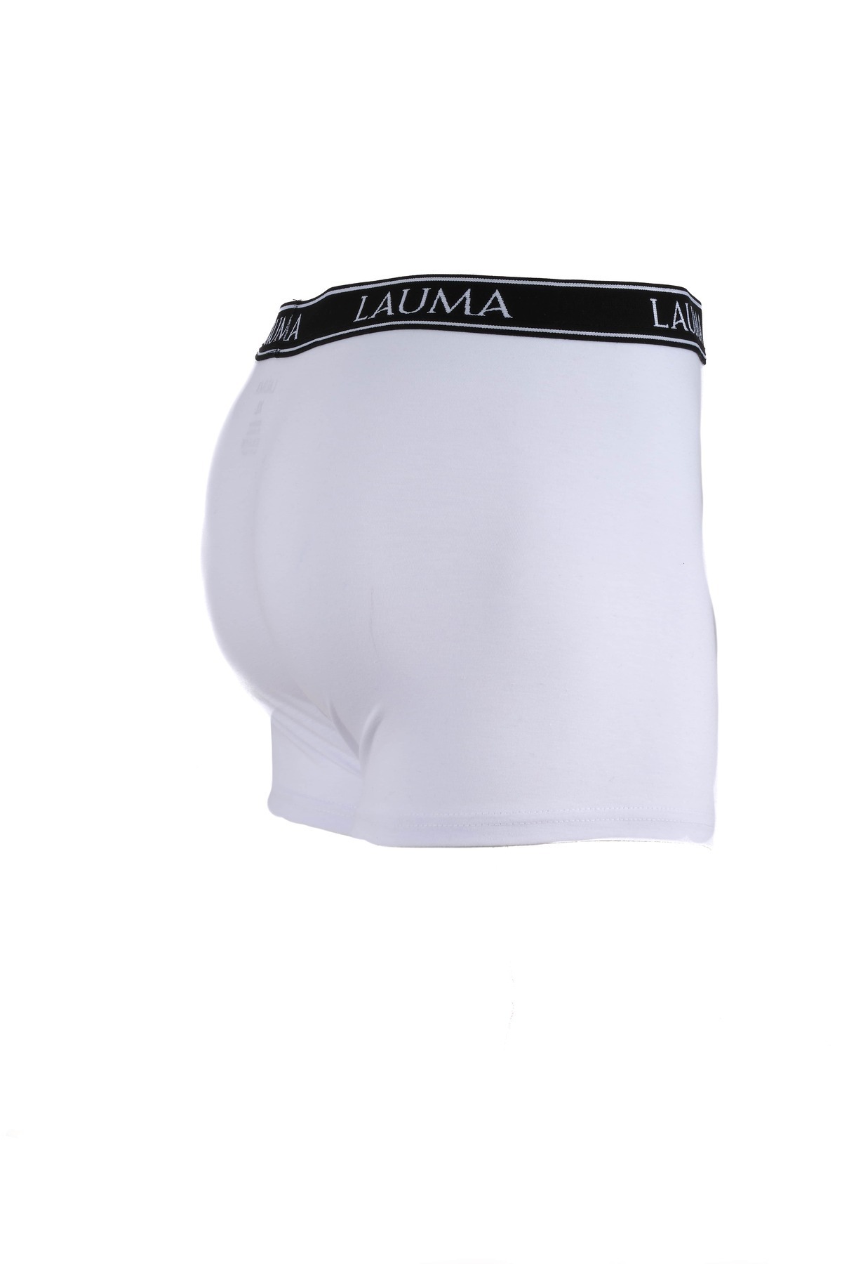 LAUMA Beyaz Pamuklu Kayma Yapmayan Likralı Erkek Boxer 9'lu Paket ...