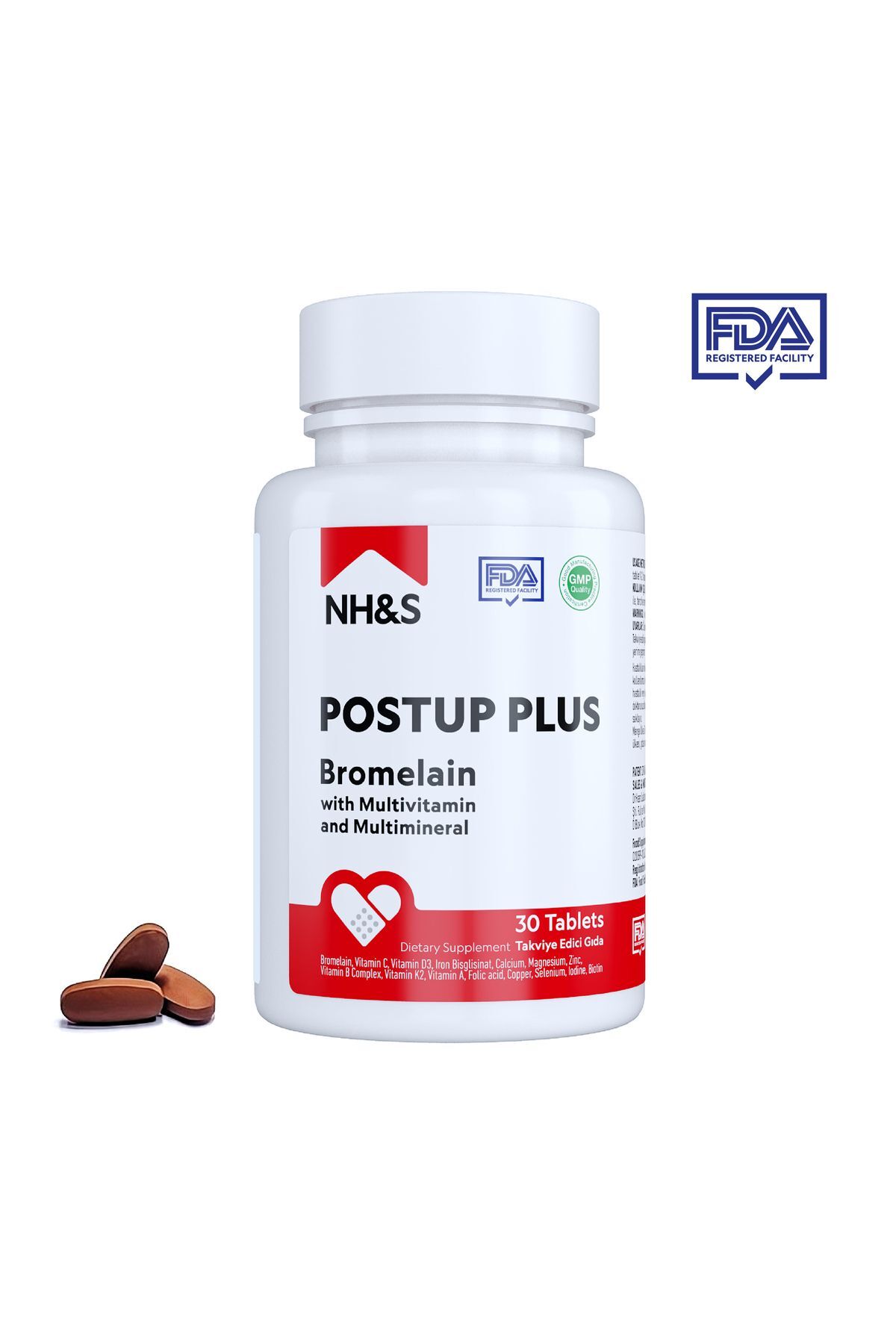 Drhaar Postup Plus 30 Tablet Multivitamin ve Multimineral Kompleks ...