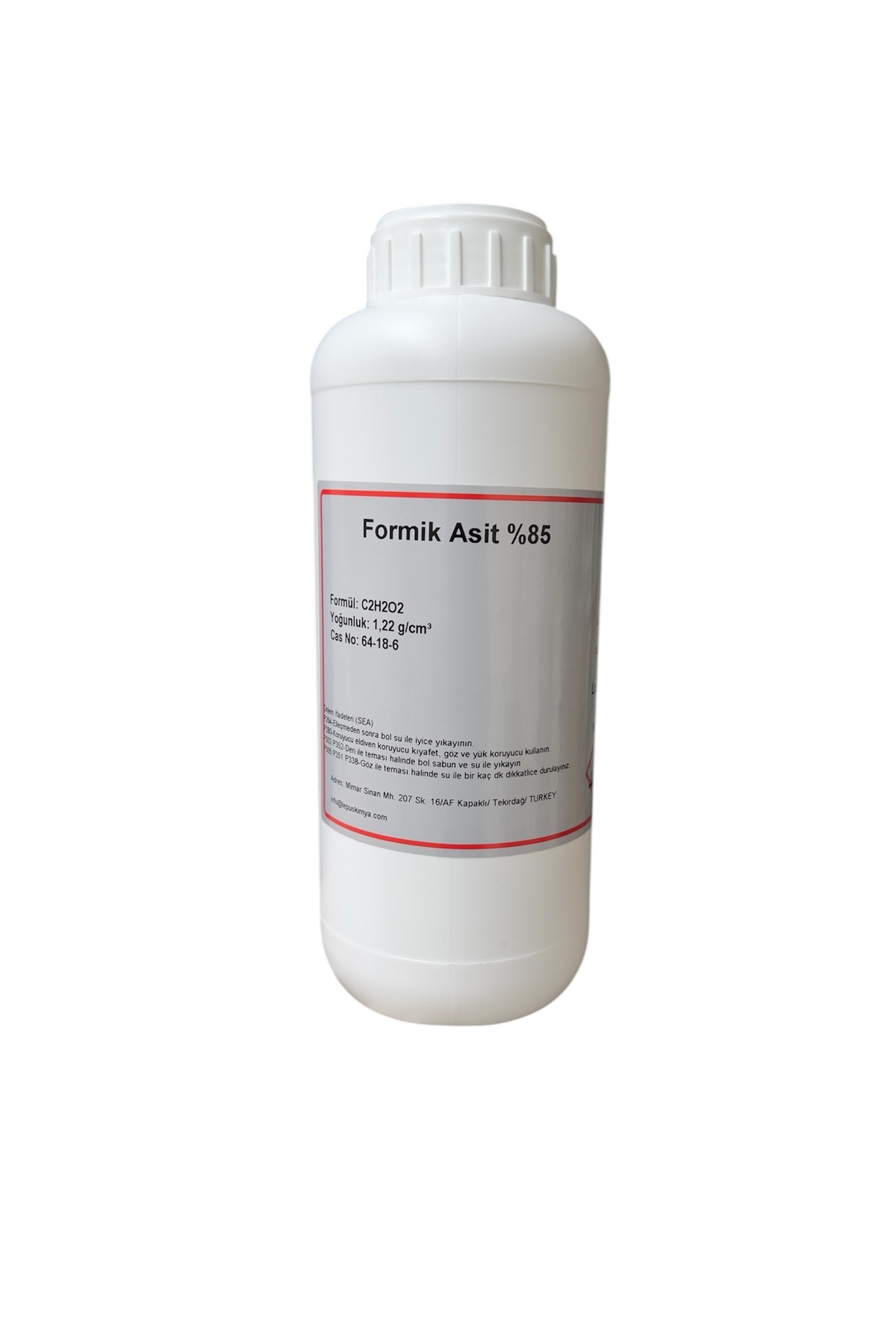 lepus kimya Formik Asit %85 lik 1 kg - Fiyatı, Yorumları