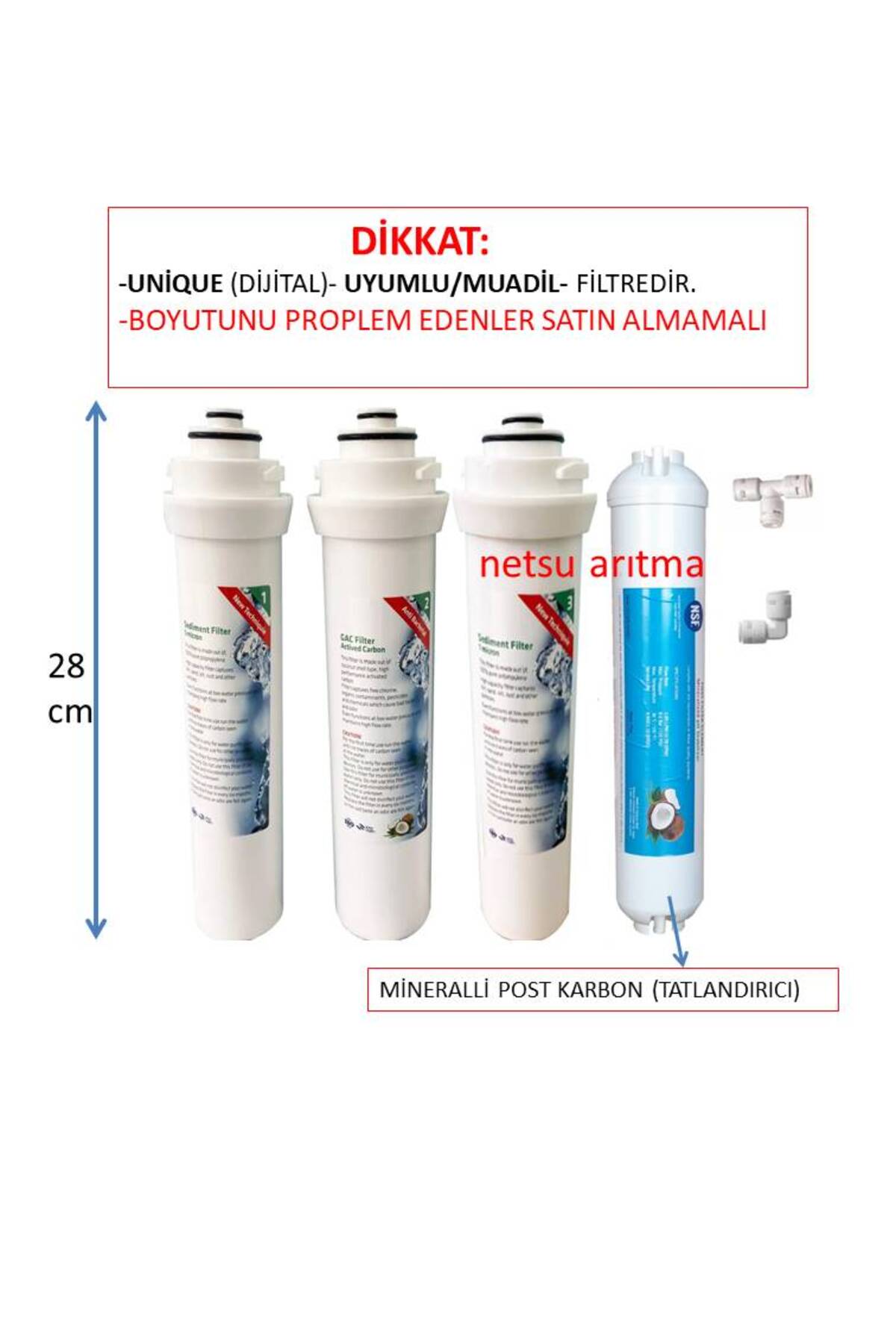 netsu arıtma -ihlas Aura Cebilon Unique/dijital Uyumlu-muadil Filtresi ...