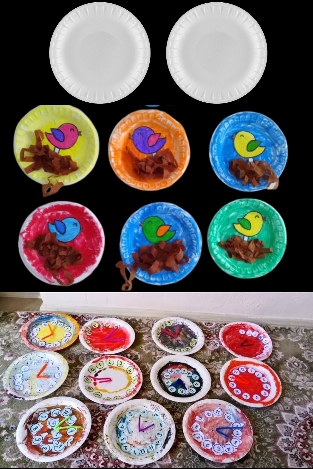 Özkan Ambalaj Temizlik 50 Adet Çapı 20 Cm Orta Boy Yuvarlak Köpük ...