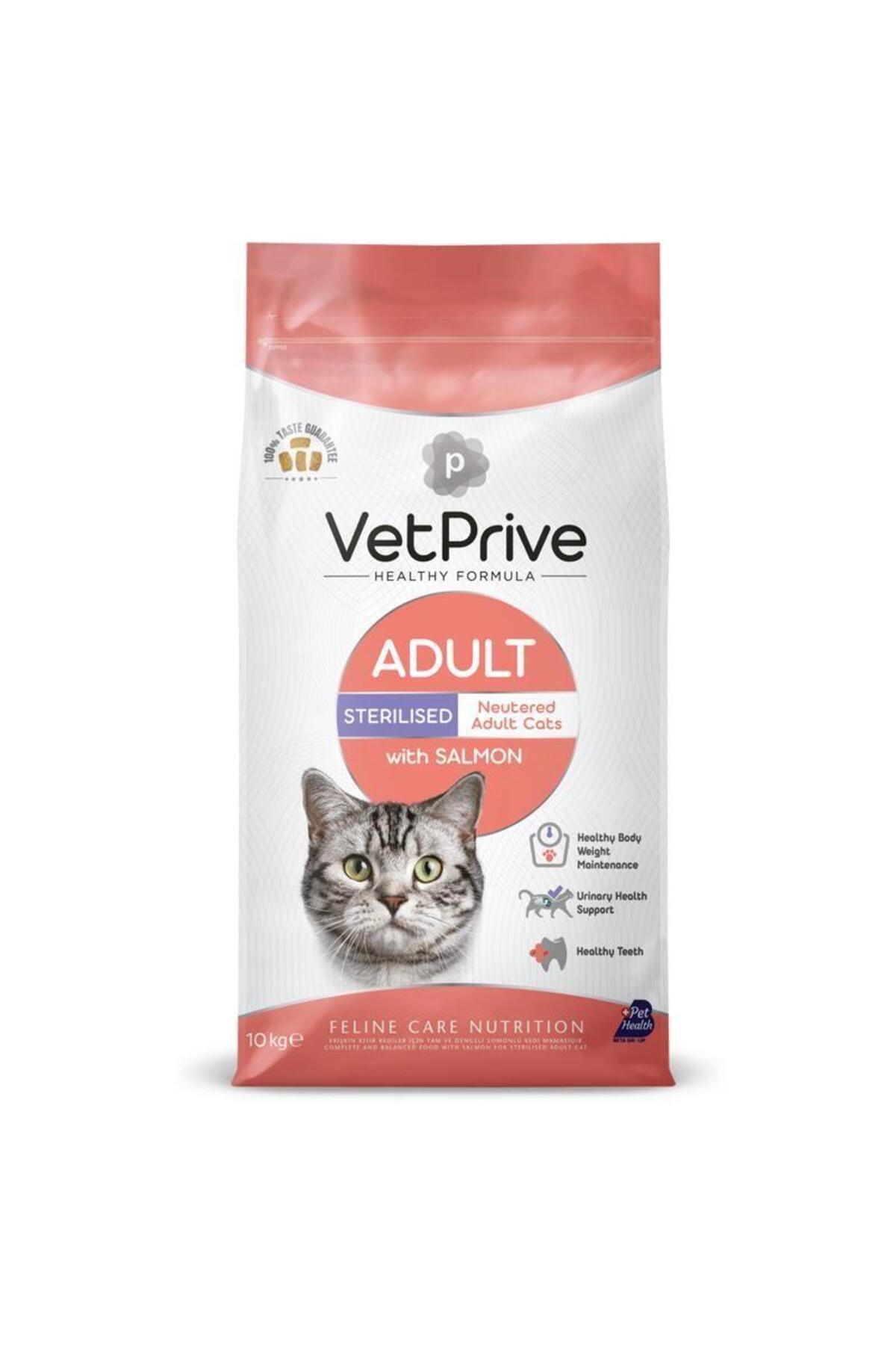 VetPrive Vet Prive Somonlu Kısırlaştırılmış Kedi Maması 1.5 Kg Fiyatı ...