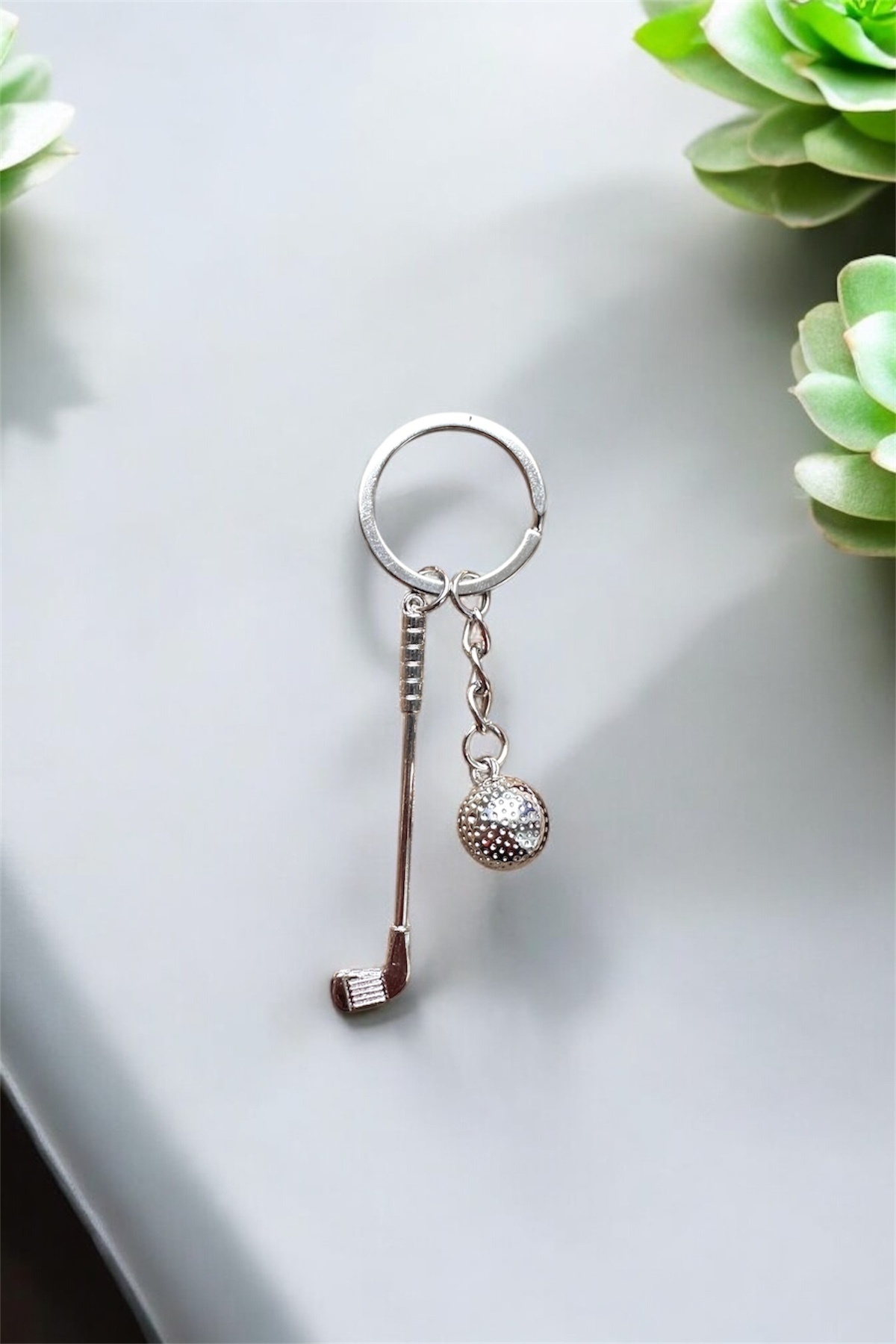 The Simu Golf Topu Ve Sopası Metal Anahtarlık - Fiyatı, Yorumları