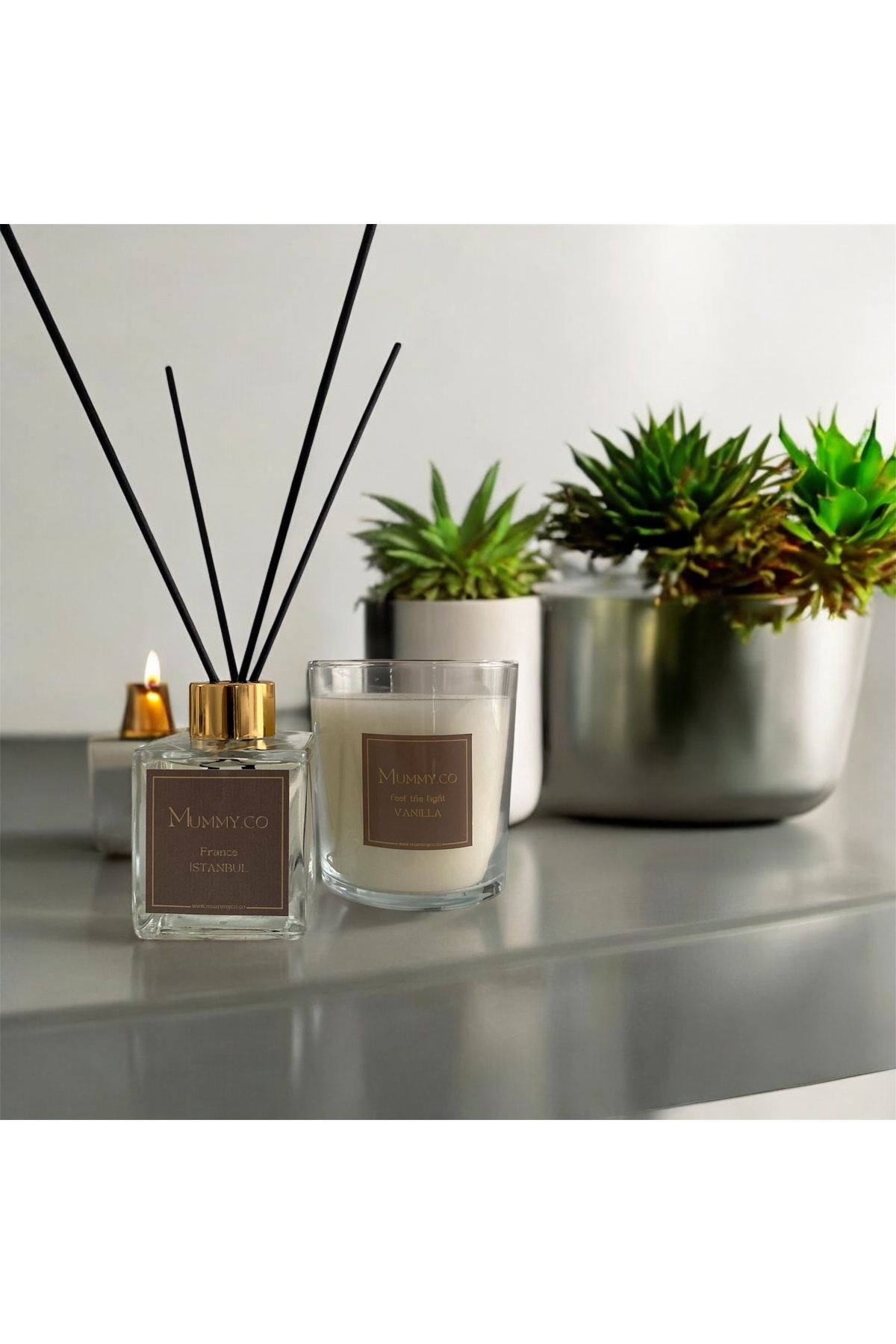 Home İstanbul Oda Kokusu 100 ml Vanilya Kokulu Mum 300 gr Fiyatı ...