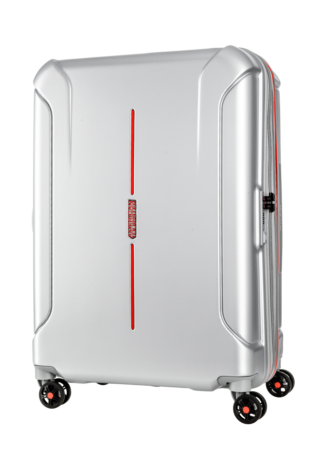American Tourister TECHNUM HARD SPINNER CABBIN 55CM ALLUMINIUM TSA ...