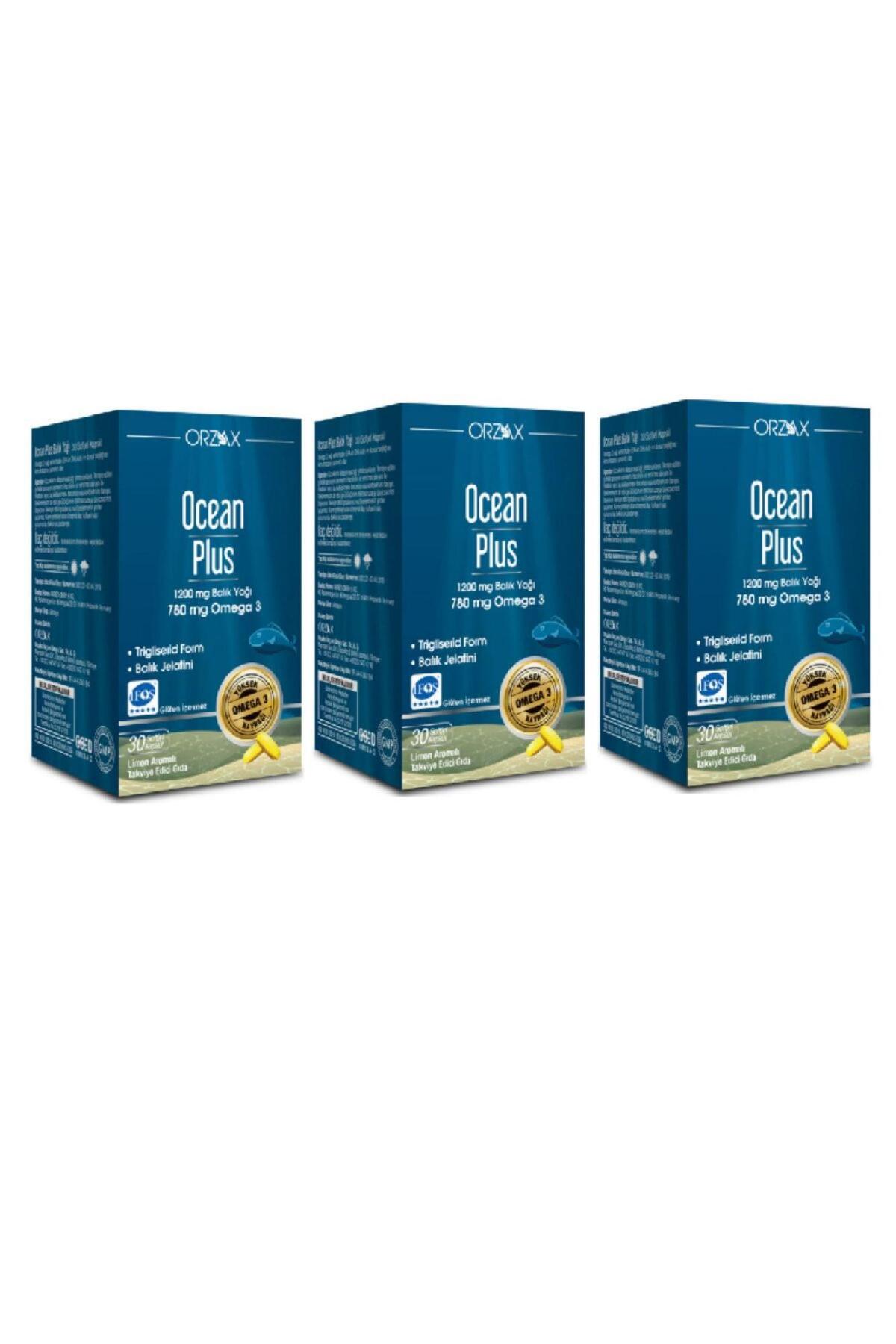 Ocean Plus 1200 mg 30 Kapsül 3 Adet - Fiyatı, Yorumları