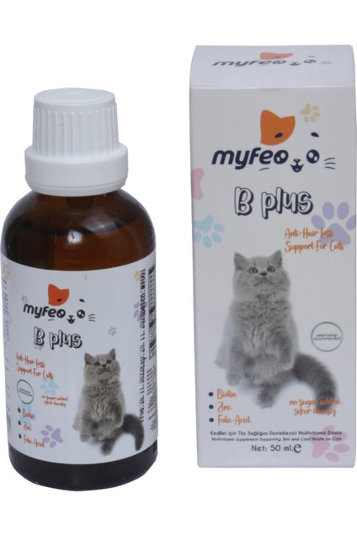 Orqinel My Feo B Plus Kedi Tüy Sağlığı Damlası - Fiyatı, Yorumları