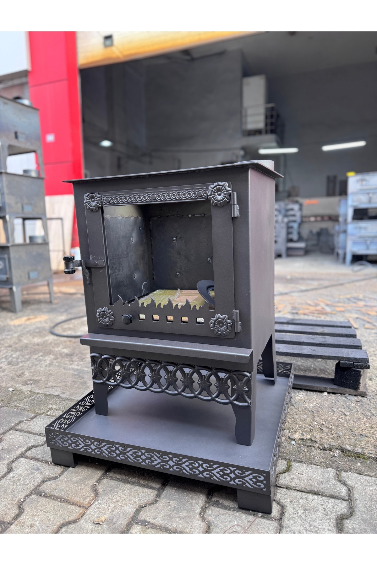 ÖRNEK KUZİNE Kuzine Soba Altlık Cnc Kesim 65x65 Fiyatı, Yorumları - Trendyol