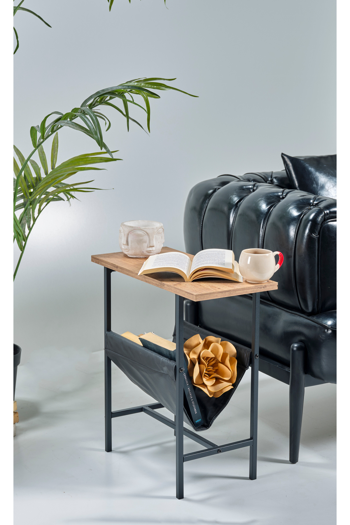 LuLu Home Lucky Sehpa Yan Sehpa Dergililkli Sehpa Metal Sehpa - Fiyatı, Yorumları