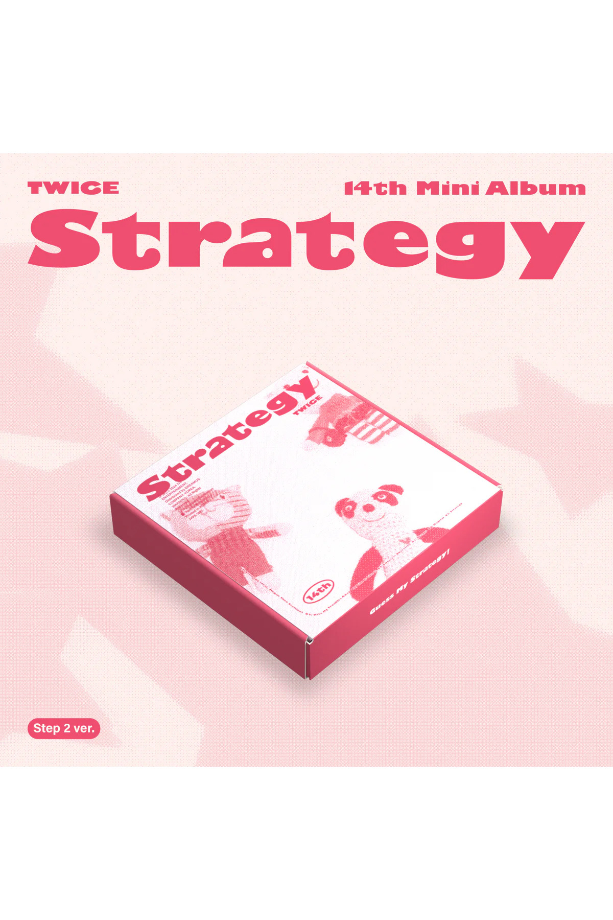ikollect TWICE - 14th Mini Album [ STRATEGY ] Step 2 ver. (POB hediyeli ...