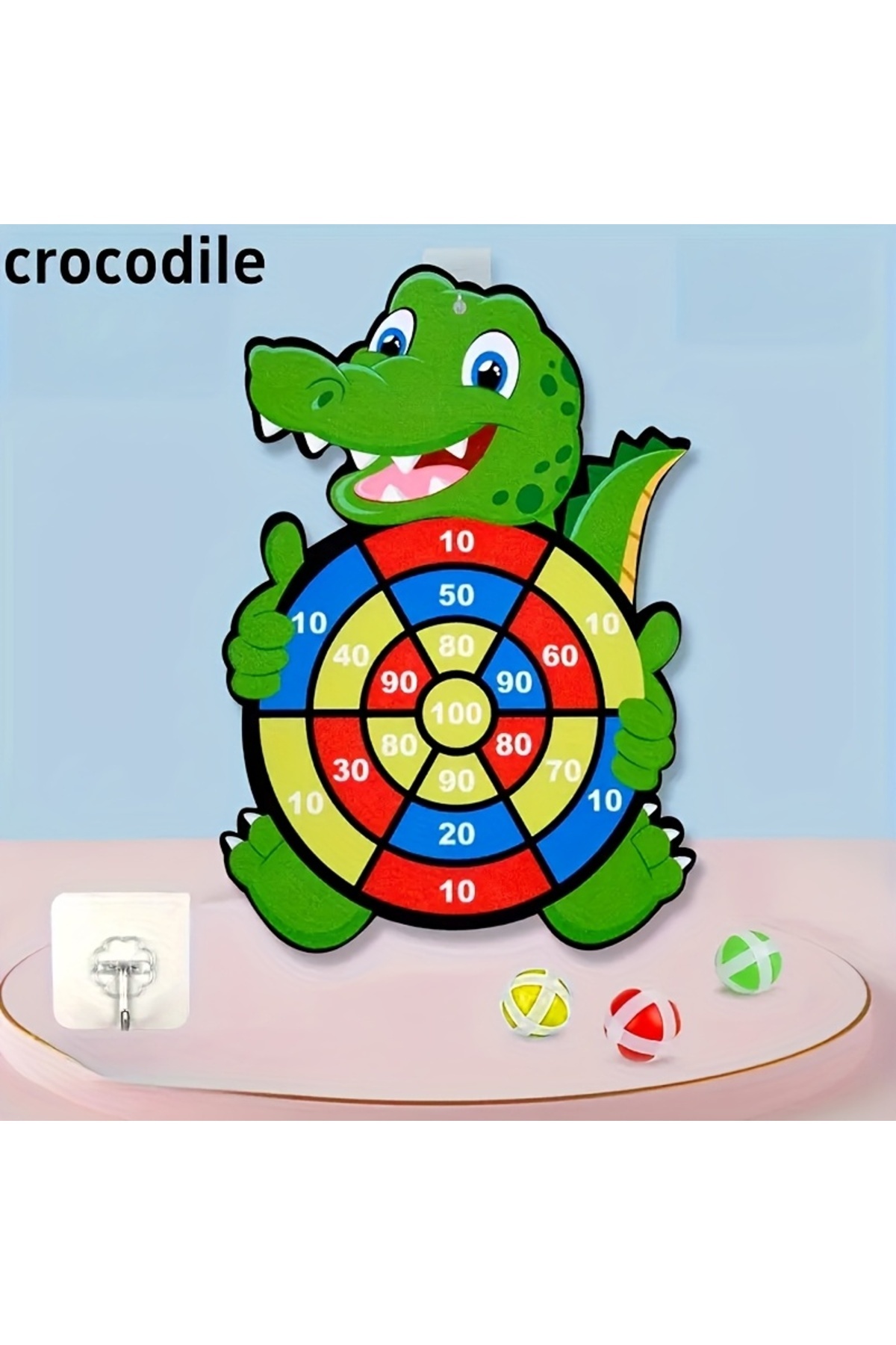 Game Çocuklar Için Dart Seti 1 Adet (TİMSAHLI , FİLLİ YA DA MAYMUNLU ...