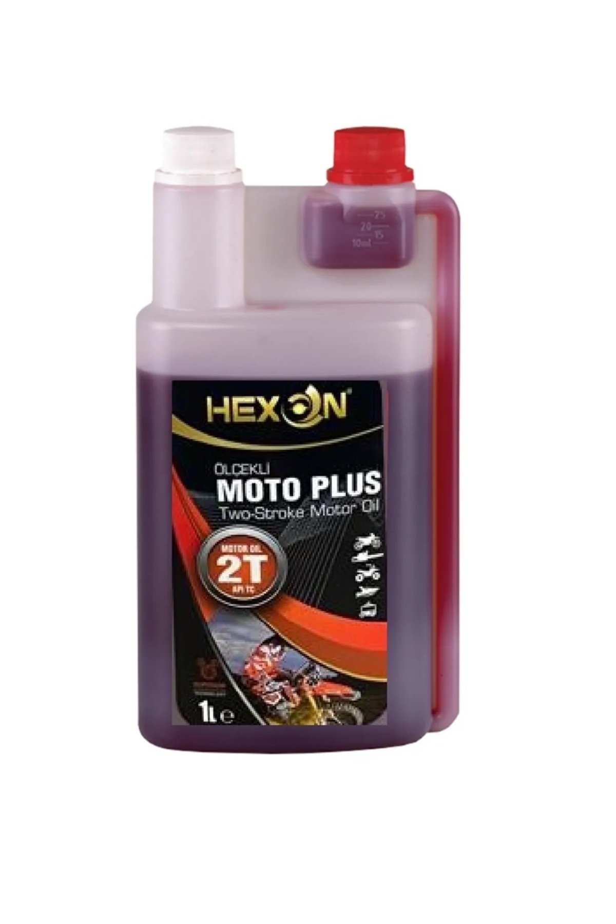 Genel Markalar Hexon Iki Zamanlı 2t Motor Yağı Ölçekli Yağ 1 Litre ...
