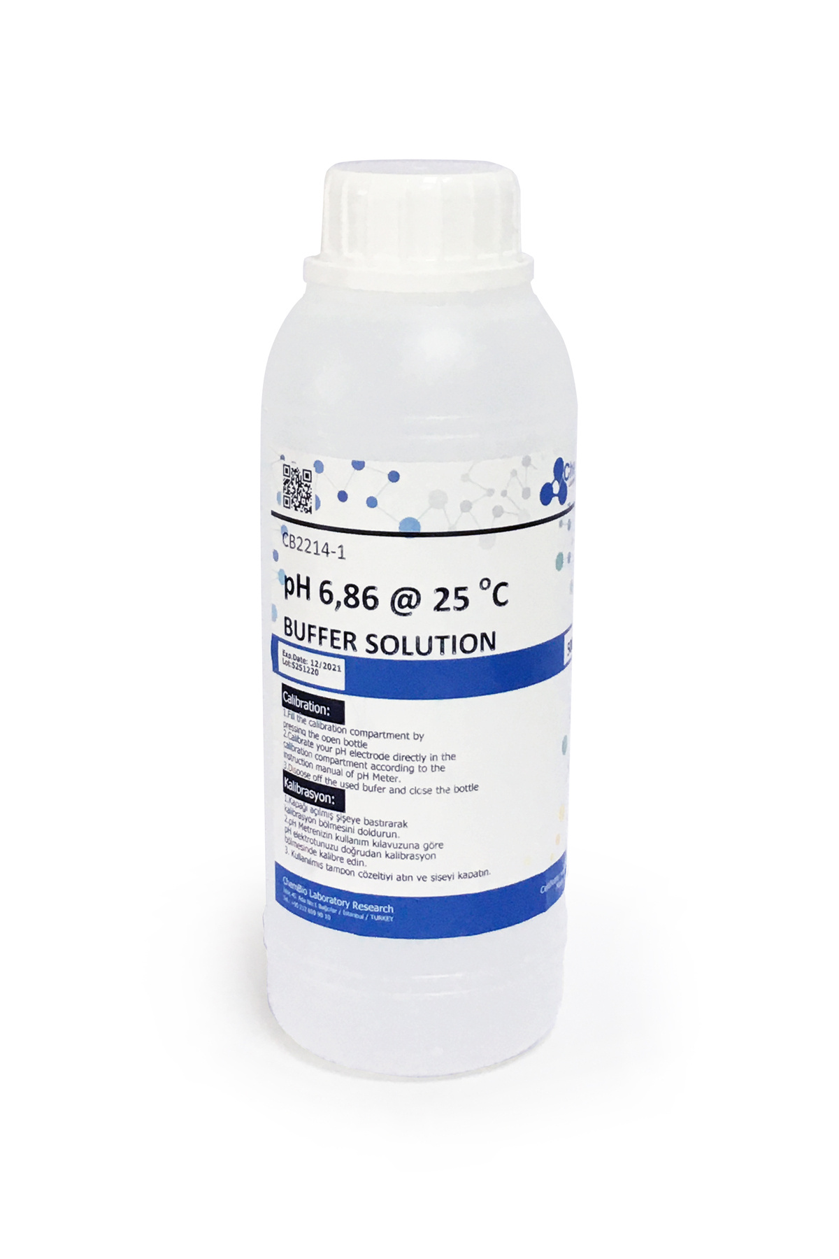 ChemBio Kalibrasyon Sıvısı Ph6.86 500ml - Fiyatı, Yorumları