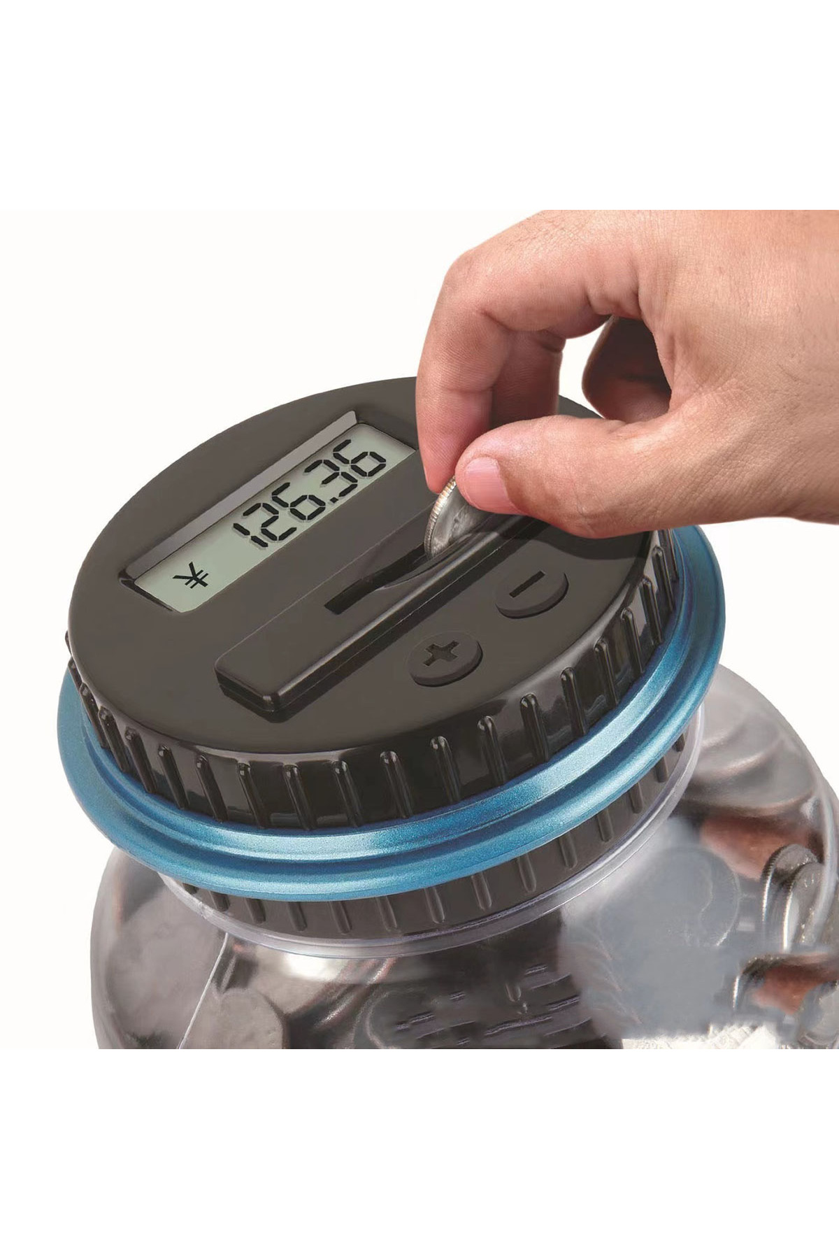 Choice Electronic Piggy Bank Counter Coin Digital LCD Counting Coin ...