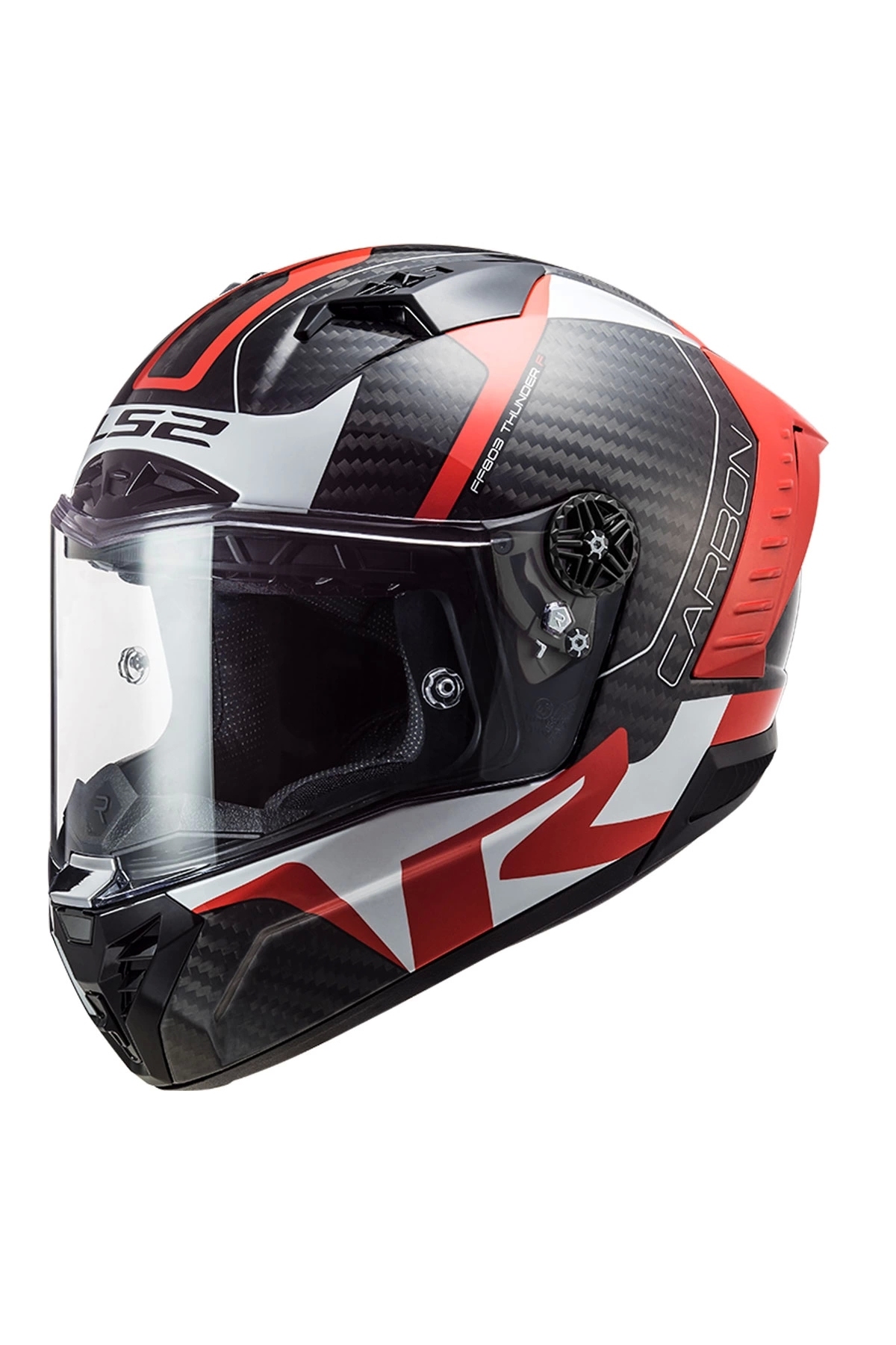 LS2 Thunder Karbon Racıng 1 Kırmızı-beyaz Kask - Fiyatı, Yorumları