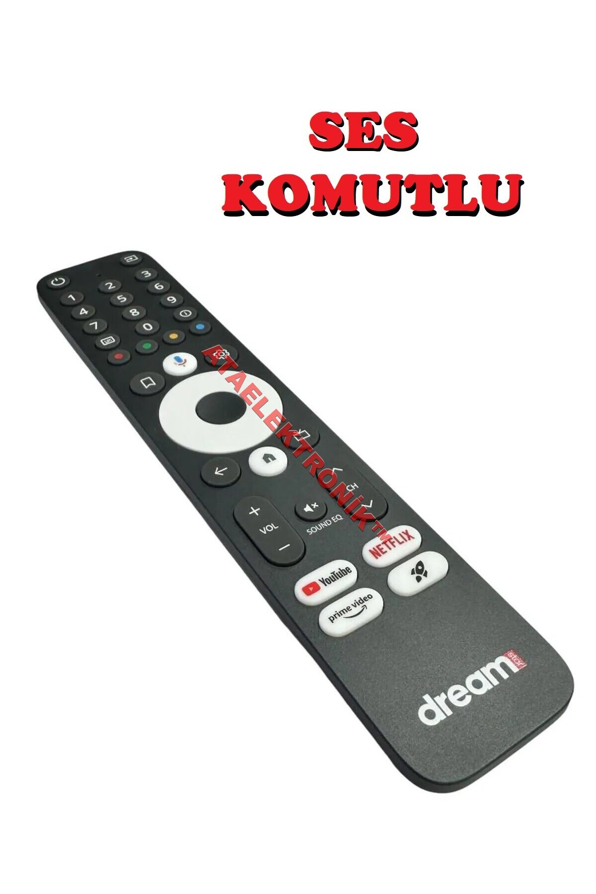 ATAELEKTRONİK ORJİNAL Dreamstar Nova Android Box Kumandası Logolu - Ses ...