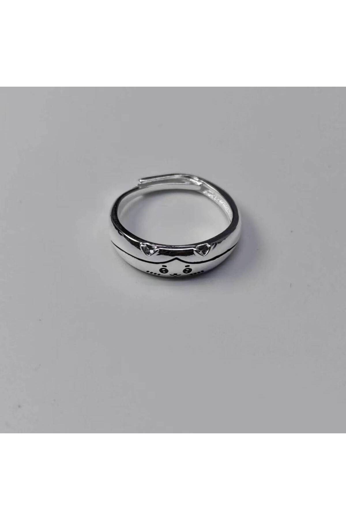 Choice A1 Kawaii Cartoon Chiikawa Hachiware Couple Pair Ring Female ...