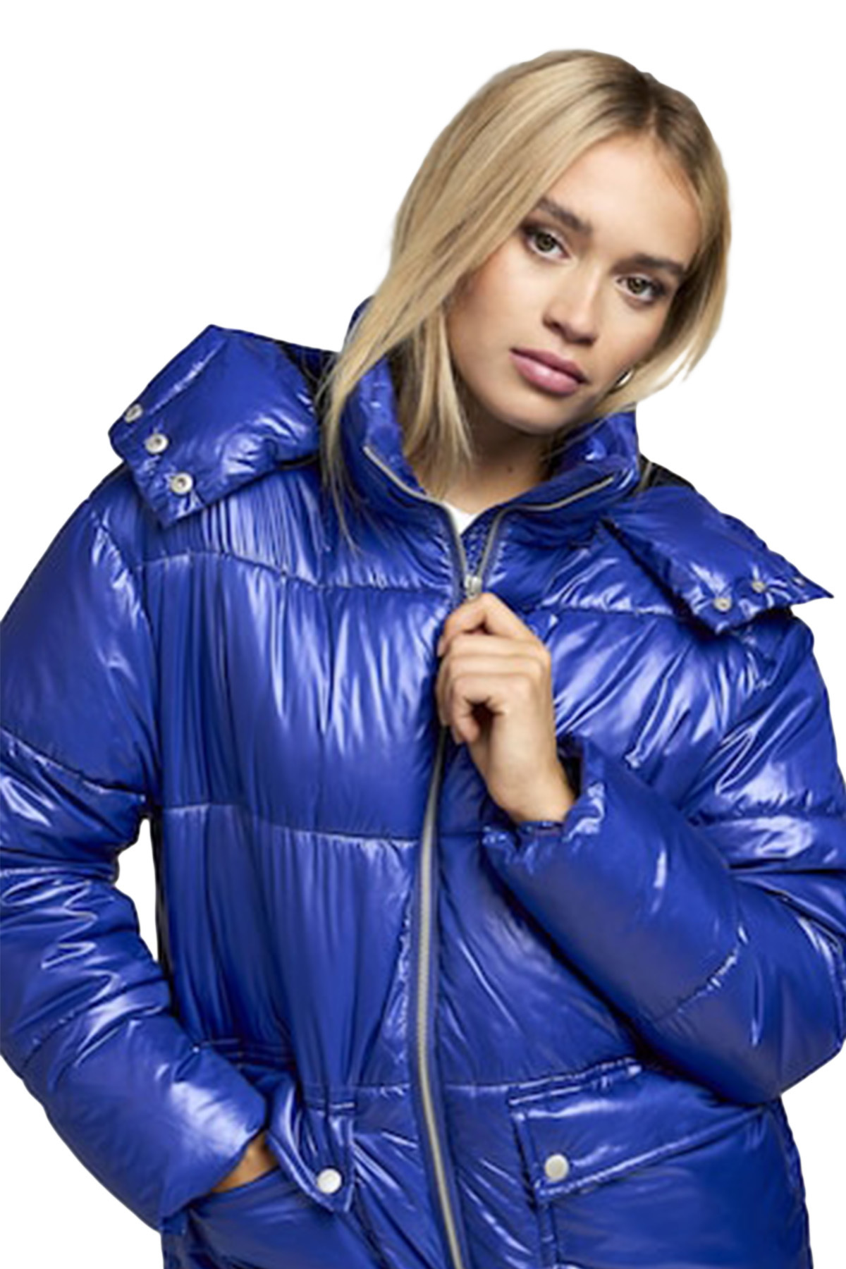 ONLY Onlsky Oversızed Puffer Jacket Cc Otw Kadın Clematis Blue Night ...