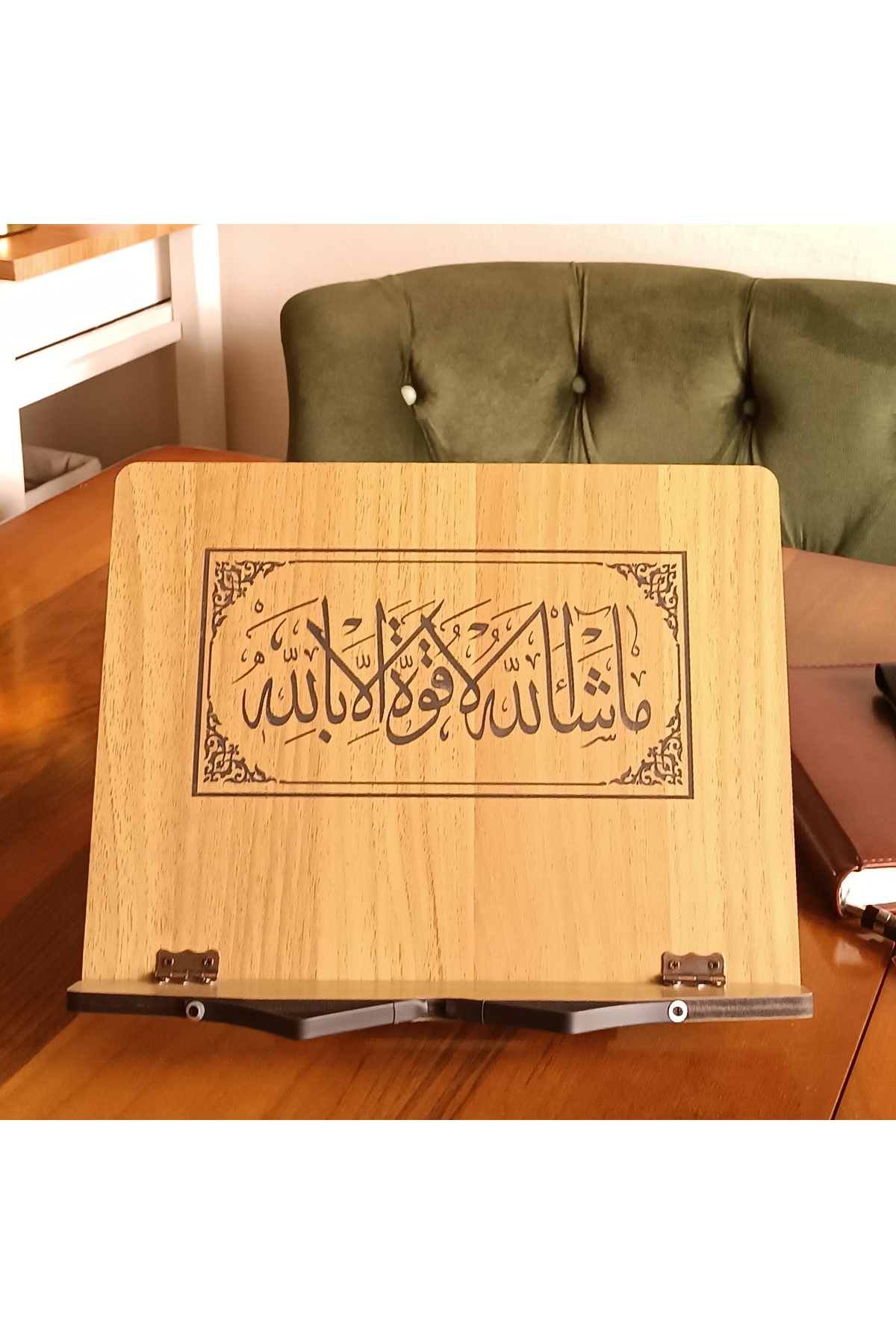 hü ma tasarım ve aksesuar Maşallah Masaüstü Kitap Okuma Standı Kuran ...