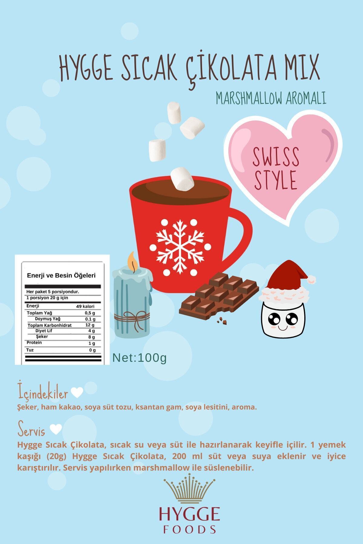 Hyggefoods Hygge Sıcak Çikolata Mix Marshmallow Aromalı - 2 Adet- Swiss ...