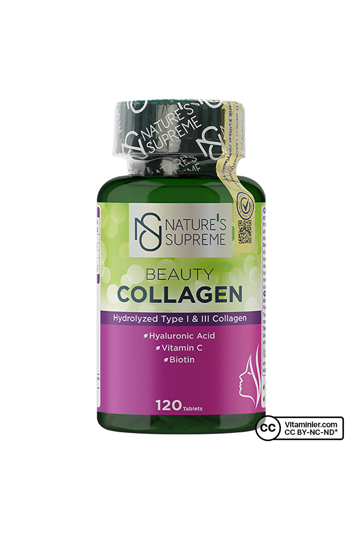 Natures Supreme Beauty Collagen 120 Tablet - Aromasız Fiyatı, Yorumları ...