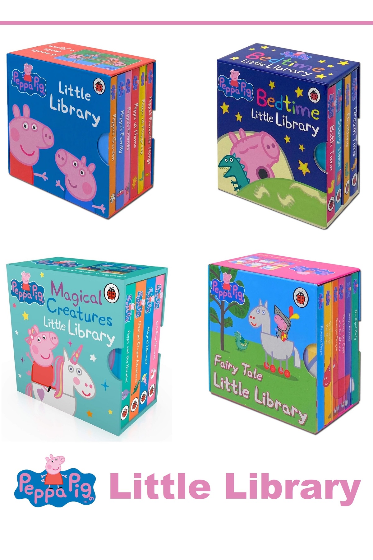 Bloomsbury Publishing İngilizce: 4 SET - Peppa Pig: Little Library ...
