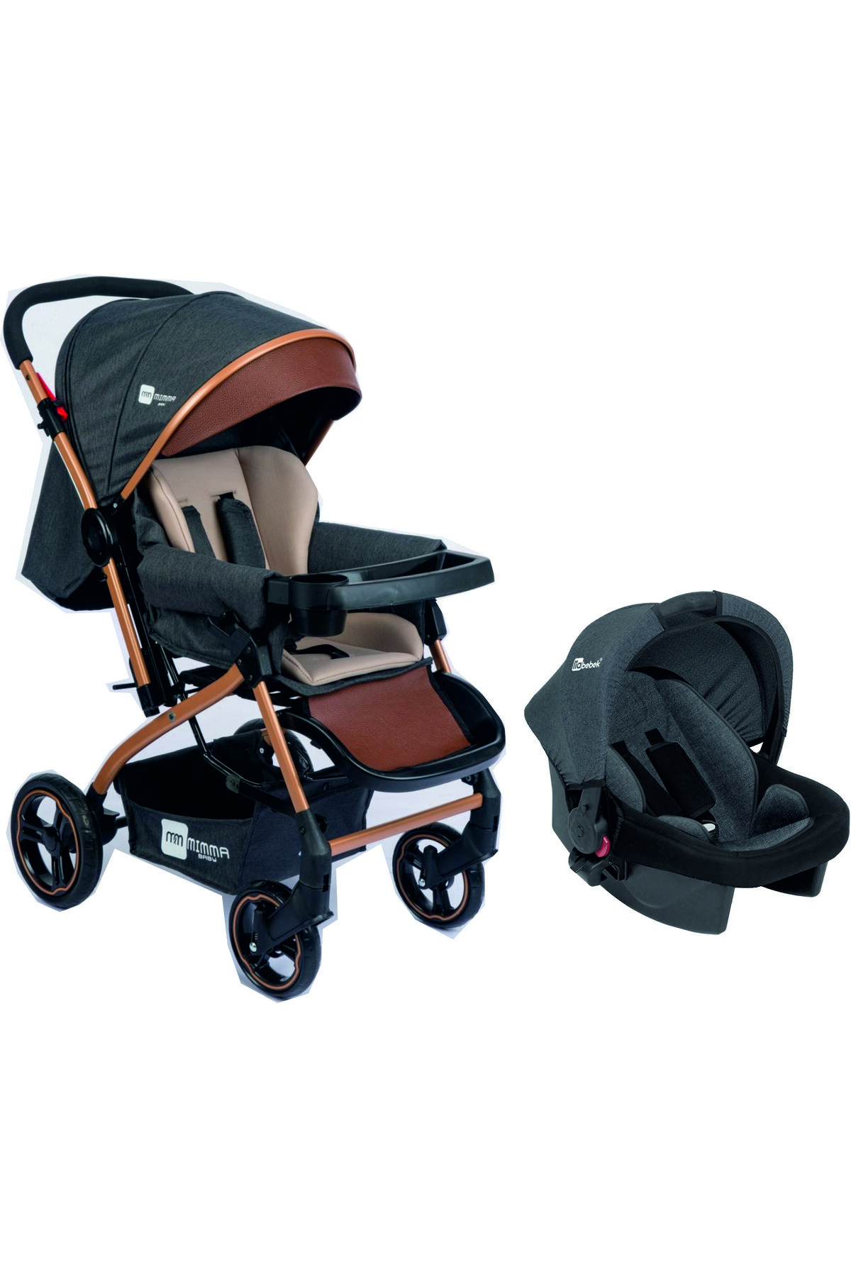 Mimma Baby MİMMA BABY LİFE PLUS GOLD TRAVEL SİSTEM BEBEK ARABASI ...