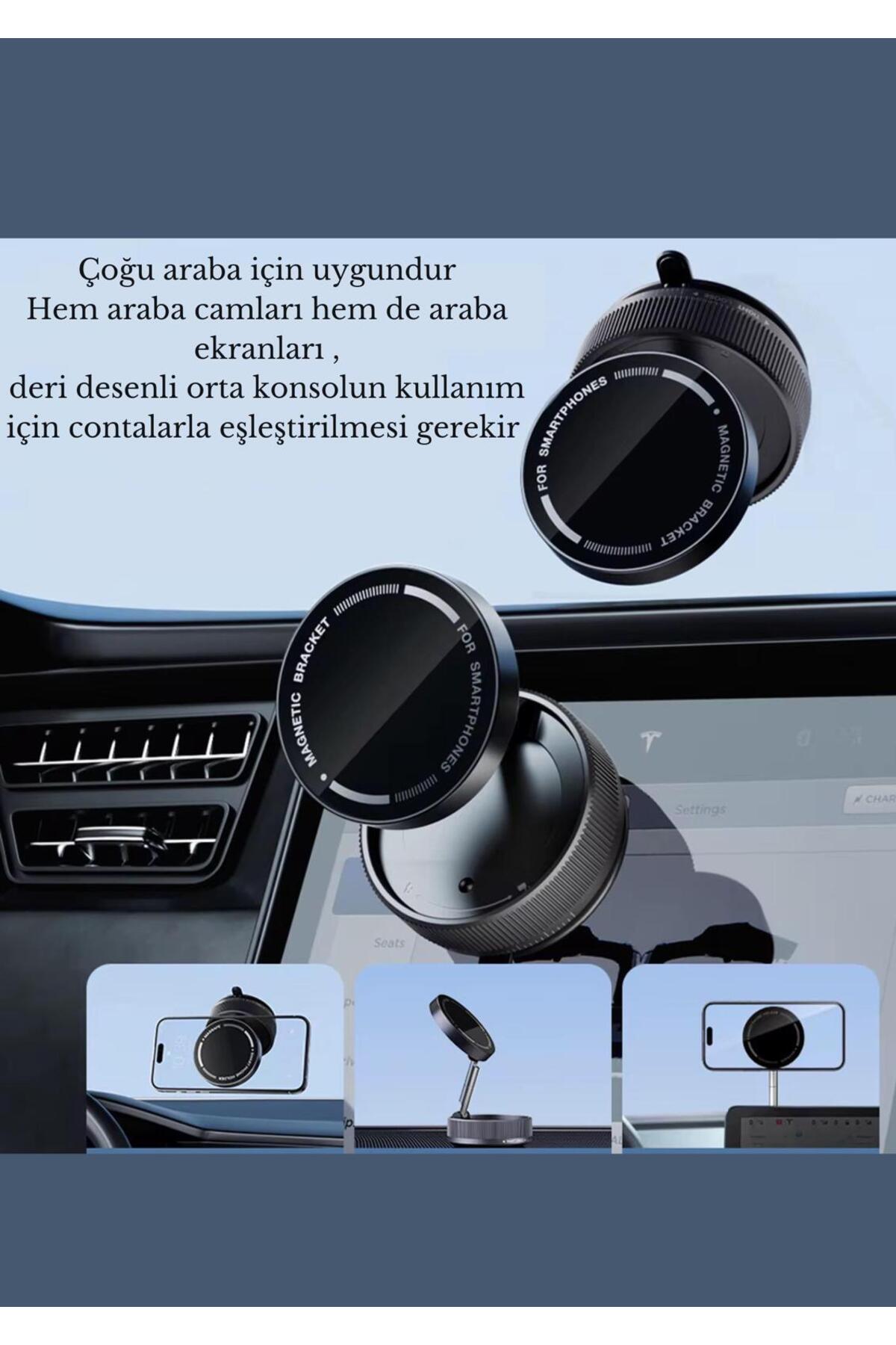 howear 360 Derece Ayaralanabilir Vakumlu Manyetik Vantuz Telefon ...