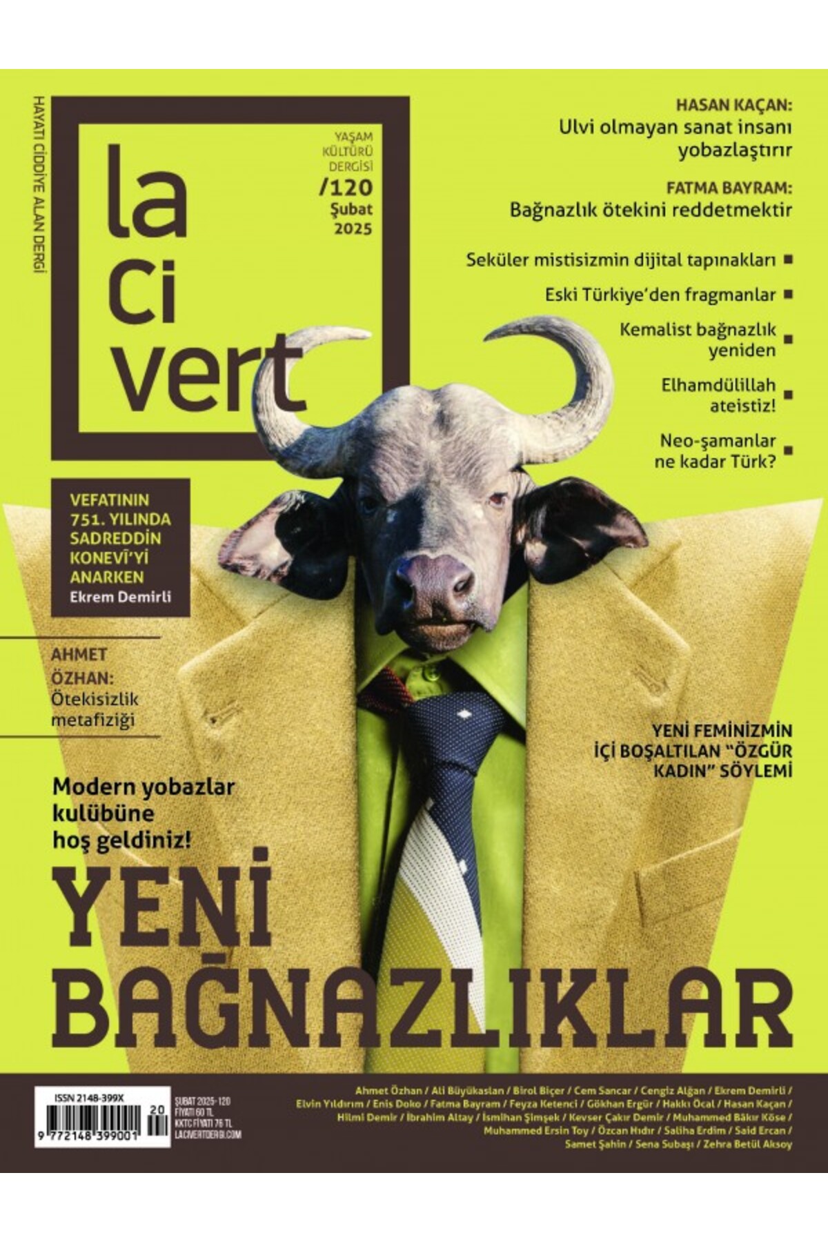 Turkuvaz Dergi Lacivert Dergi 120.Sayı Şubat 2025 - Fiyatı, Yorumları