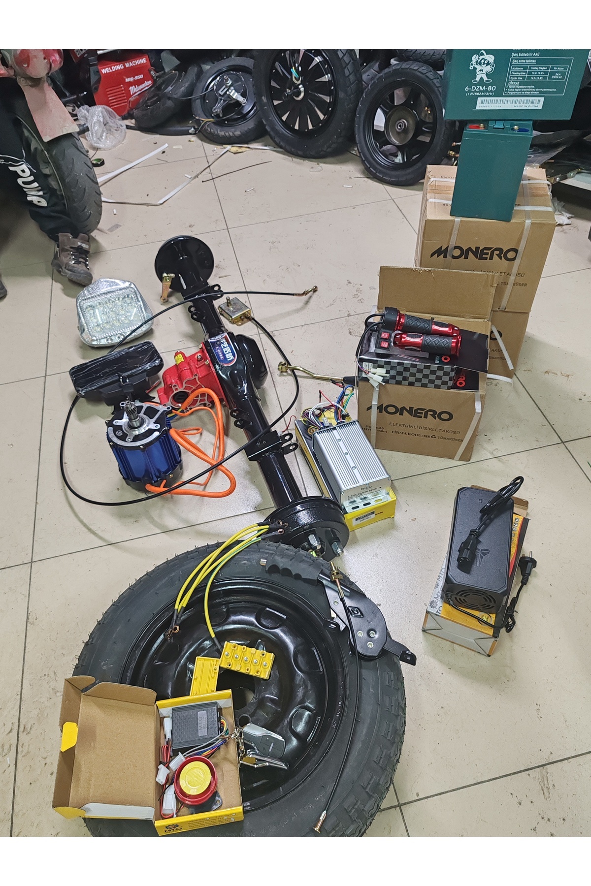 Arzu Monero 110 Cm Defransiyel Ebike Motor Seti 500 Kilo TaşırFiyatı ...