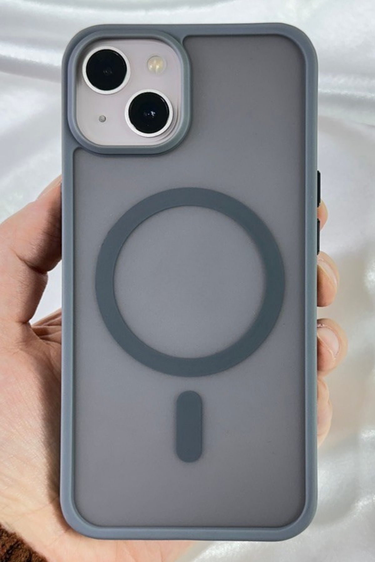 Vip Case iPhone 13/14-Yükseltilmiş Kamera Korumalı Buzlu Sararmaz ...