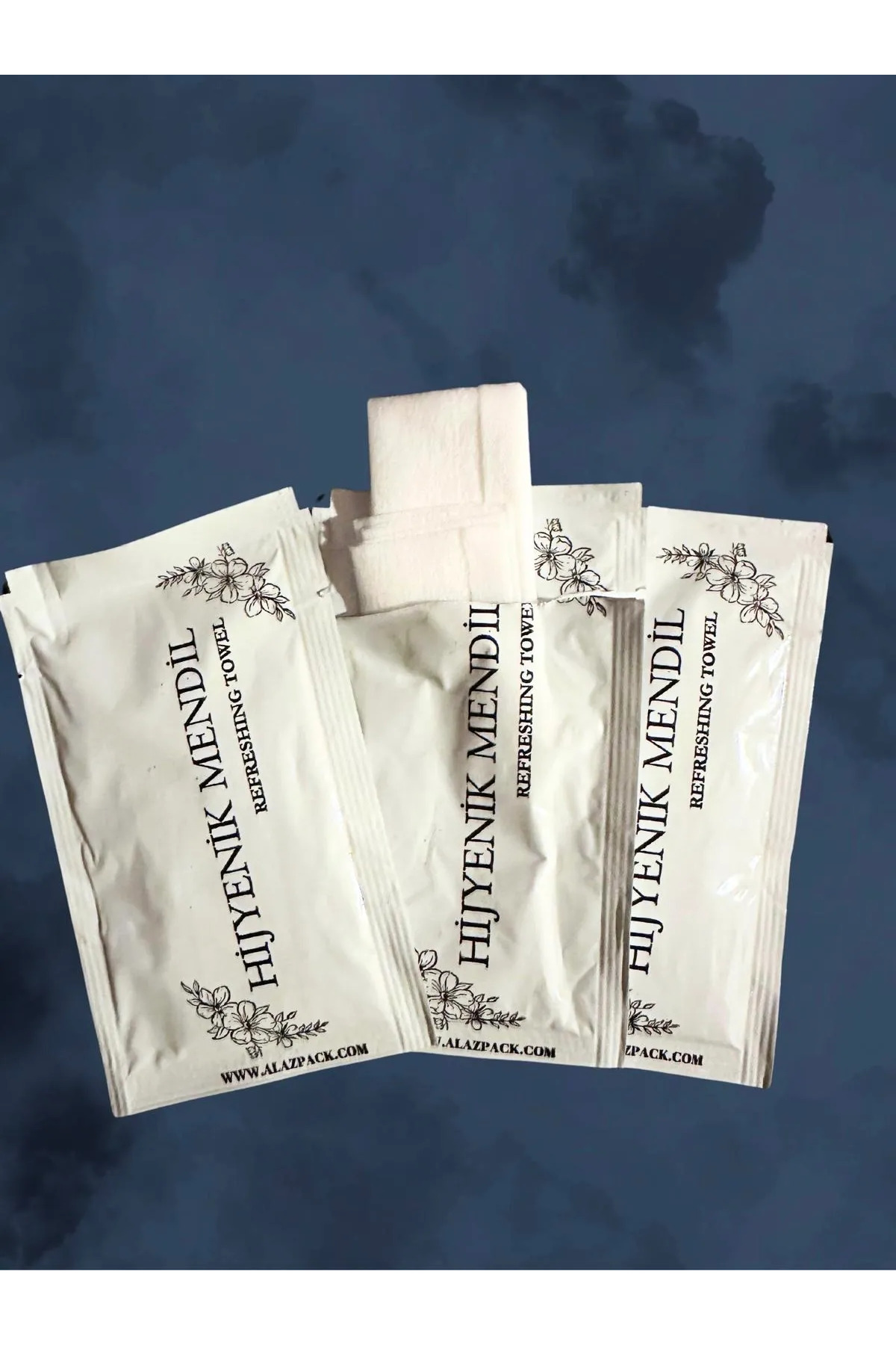 Islakmendilcim HEDİYE PAKETLİ ÖZEL KUTUSUNDA TEK KULLANIMLIK ISLAK ...