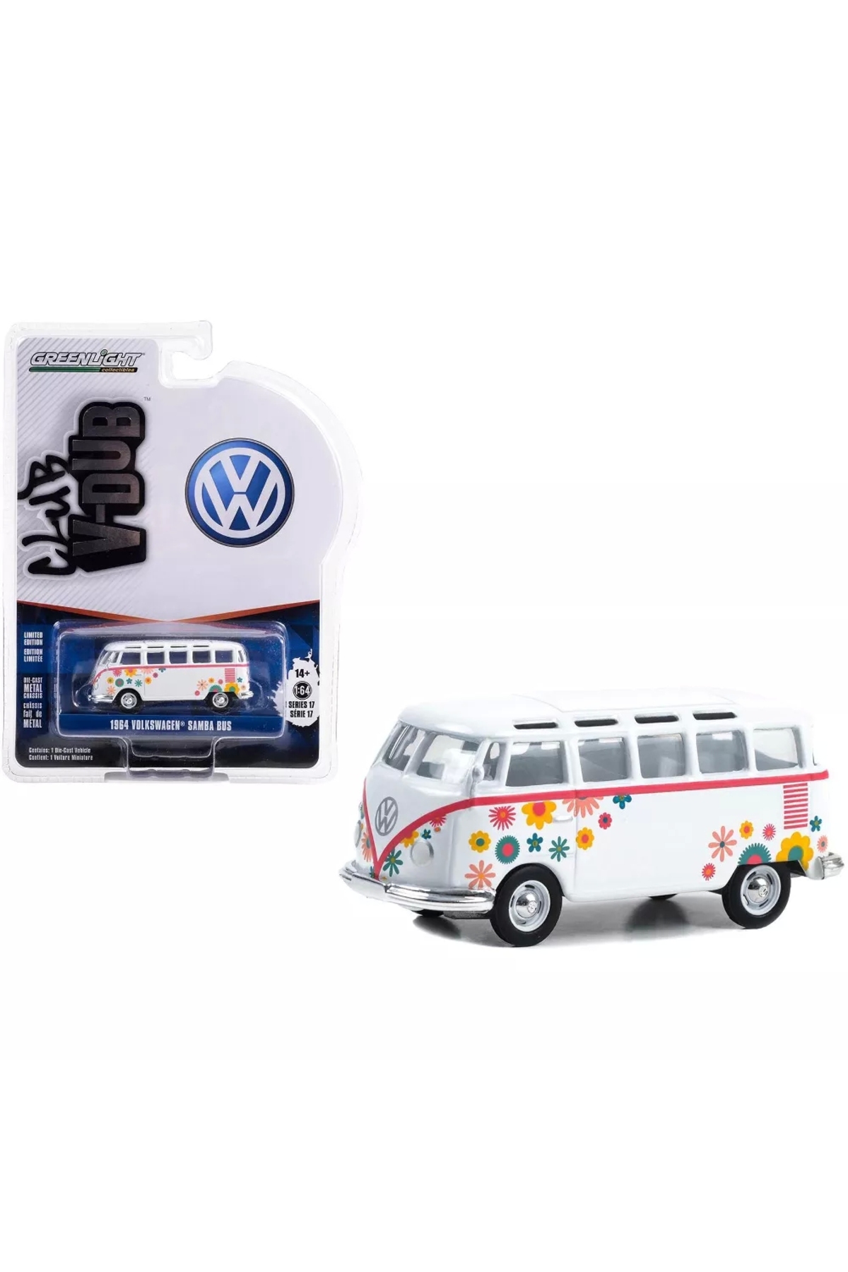 Greenlight 1/64 Club Vee-dub Series 17 - 1964 Volkswagen Type 2 (T1 ...