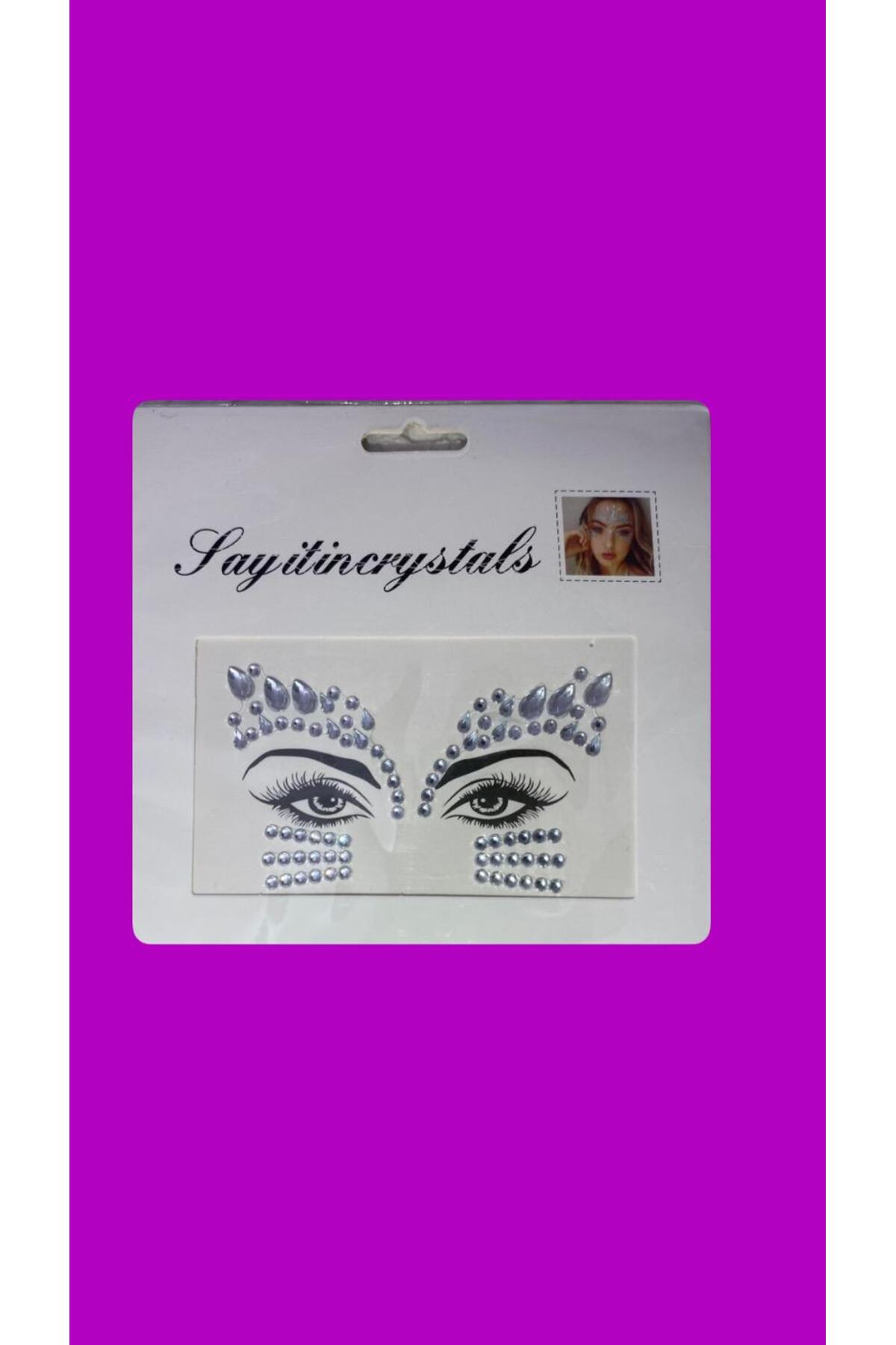 MOD10 Kendinden Yapışkanlı Vücut Ve Yüz Taşı Taşlı Sticker Kristal Yüz ...
