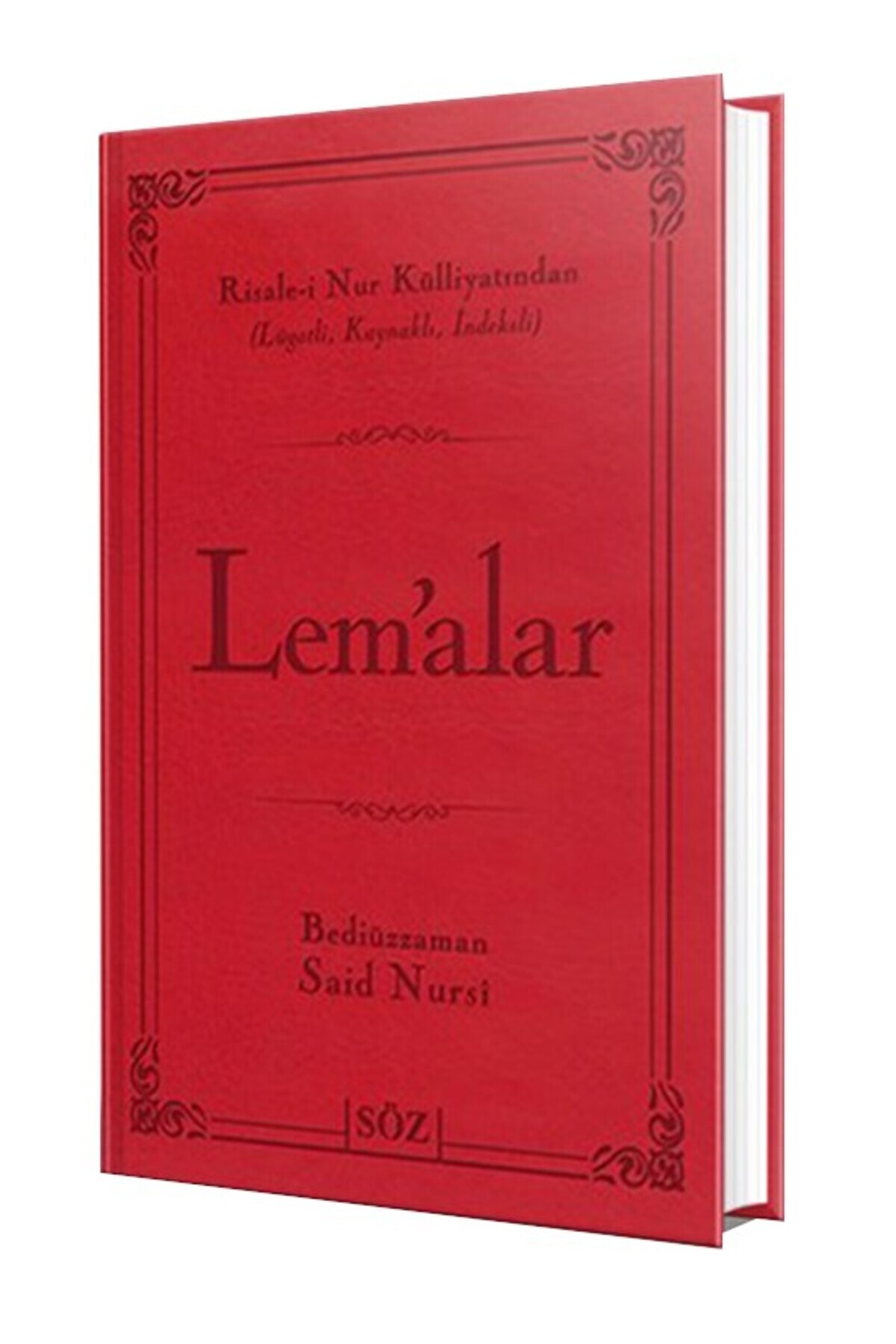 Söz Basım Yayın Lem'alar - Lügatlı - Risale-i Nur (Büyük Boy - Termo Deri) SÖZ Yayınevi - Fiyatı ...
