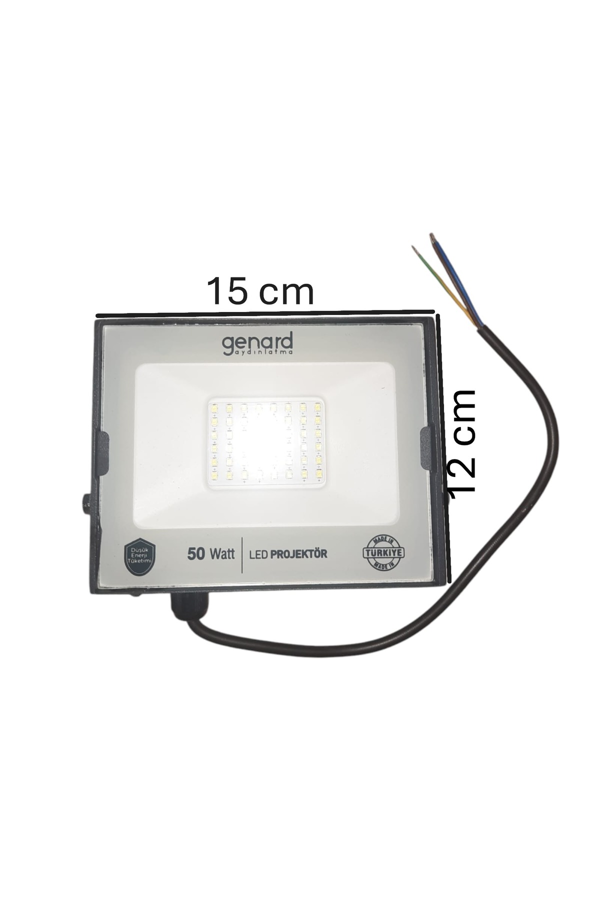 genard aydınlatma Genard 50 W IP66 6500K Beyaz Işık ZMRTech SlımLed ...