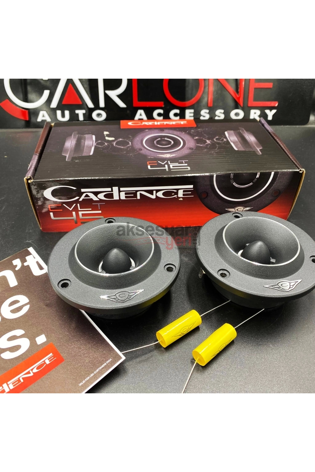 carlone Cadence 10cm Dom Tweeter Cvlt45 - 200W Yüksek Performans ...