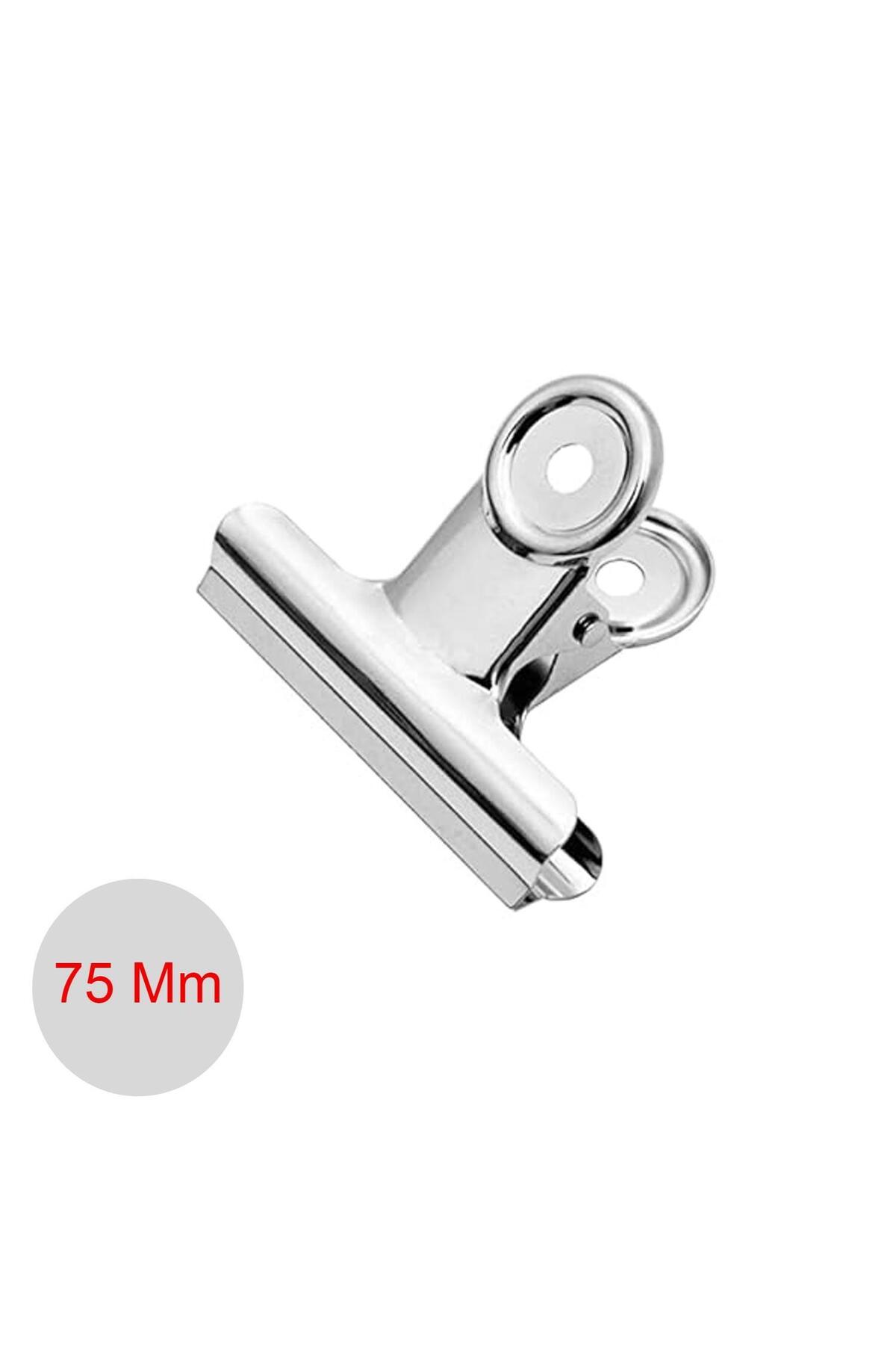 Gen-of Round Clips 75 mm Metal Maşa Kıskaç Adet - Fiyatı, Yorumları