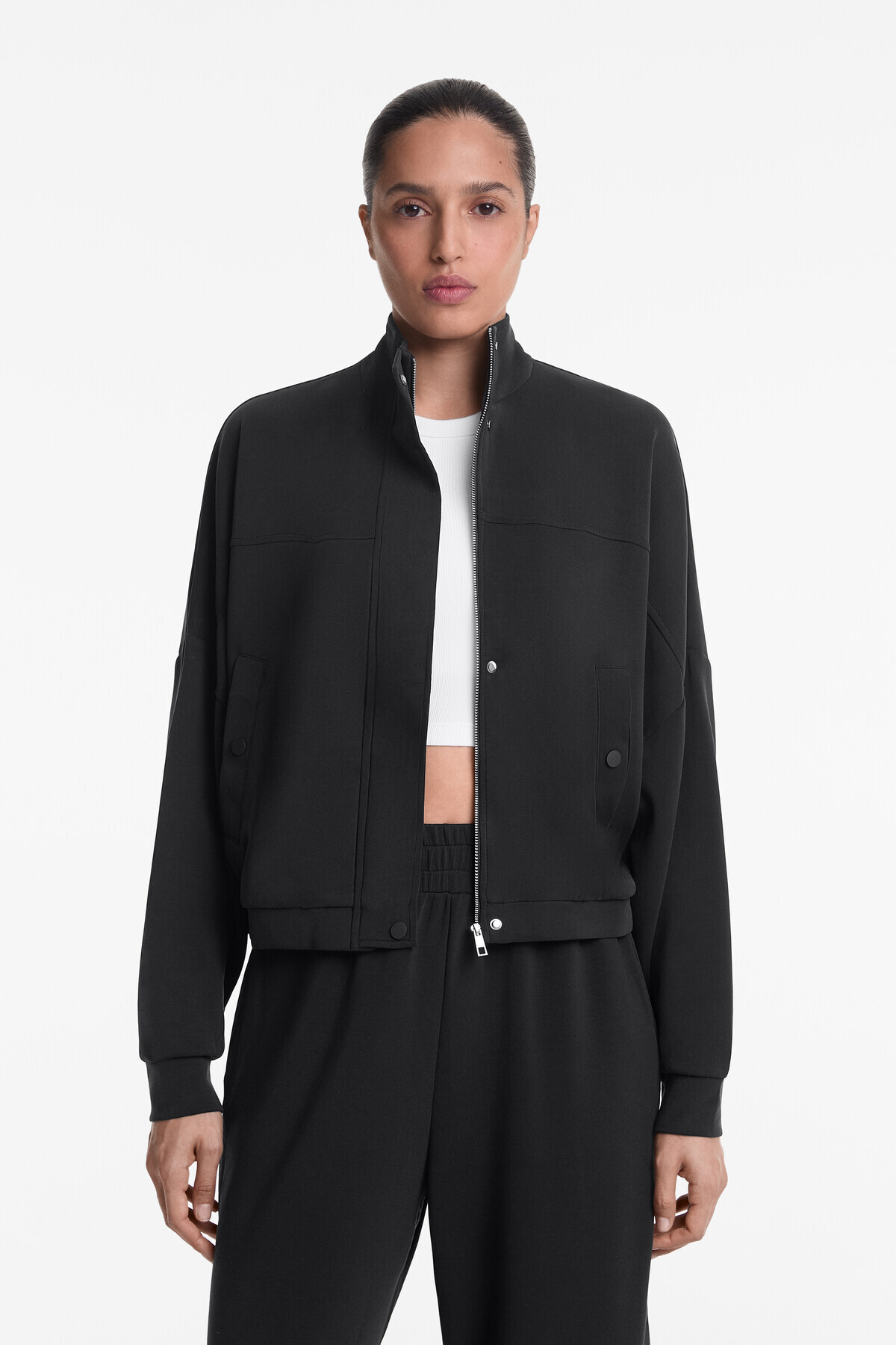 Oysho Jacket with soft-touch modal- Trendyol