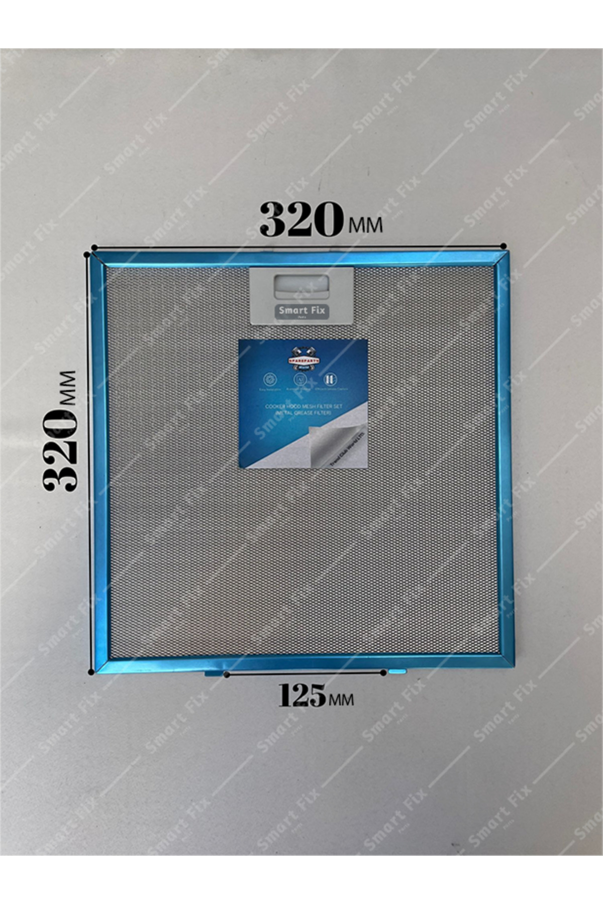 Ozba Ticaret 320x320 Mm Aspiratör & Davlumbaz Tel Yağ Filtresi | Kalın ...