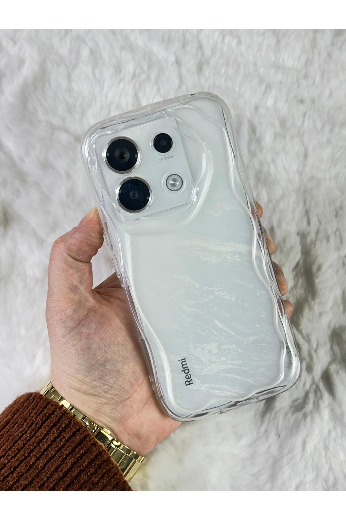 Vip Case Redmi Note 13 Pro 5g - Dalgalı Çerçeveli Kamera Koruyuculu ...