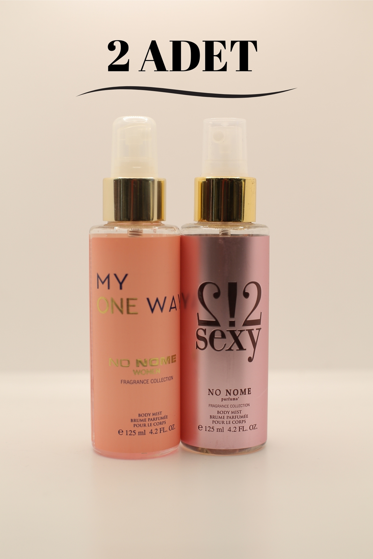 NO NOME 076 212 Sexy 130 My Way Body Mist Kadın Vücut Spreyi 125 Ml 2 ...